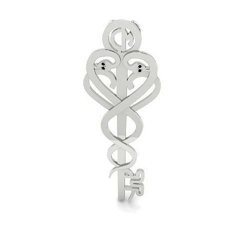 Pendant key with snakes Model 3879 3D model 3D printable | CGTrader