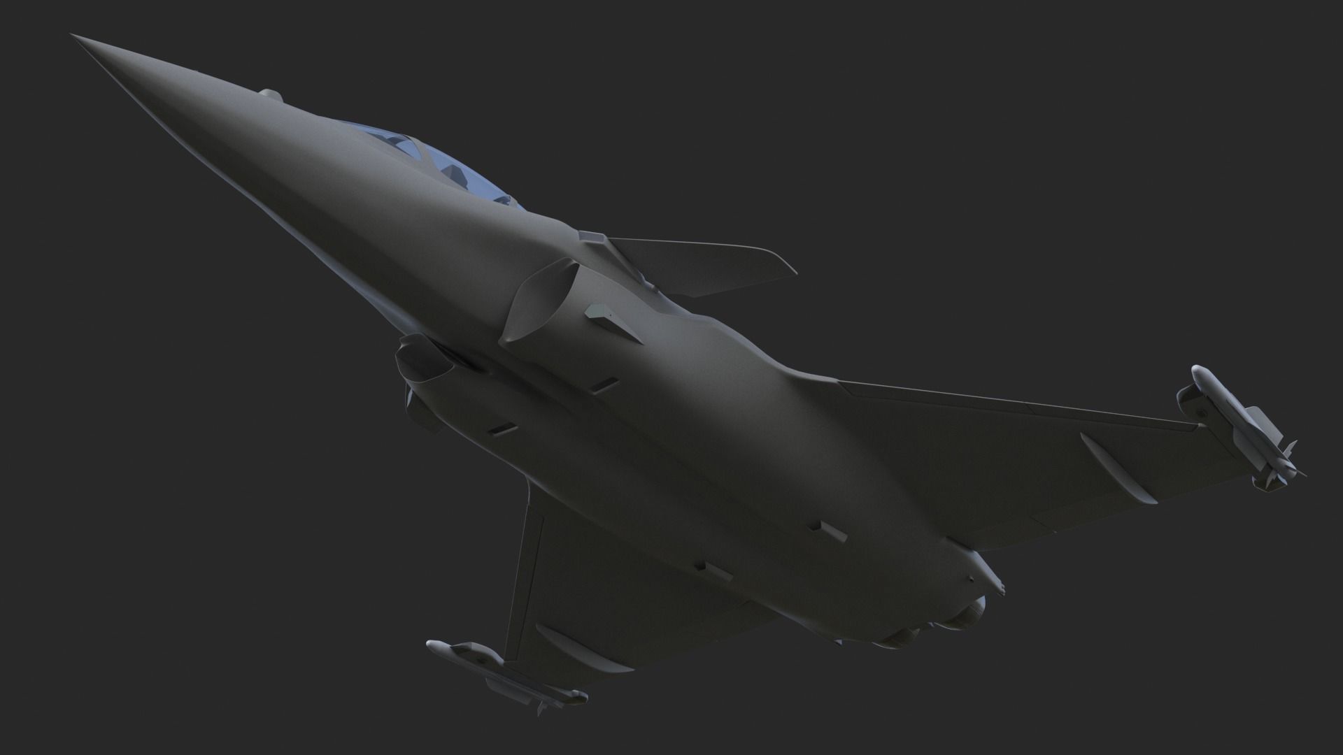 Aircraft Rafaele B Fly Clay 3D model | CGTrader
