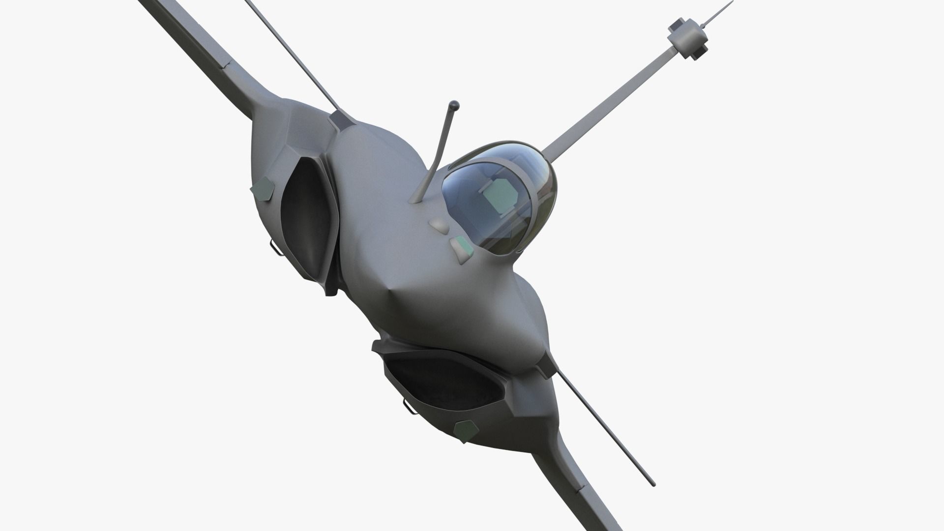 Aircraft Rafaele B Fly Clay 3D model | CGTrader