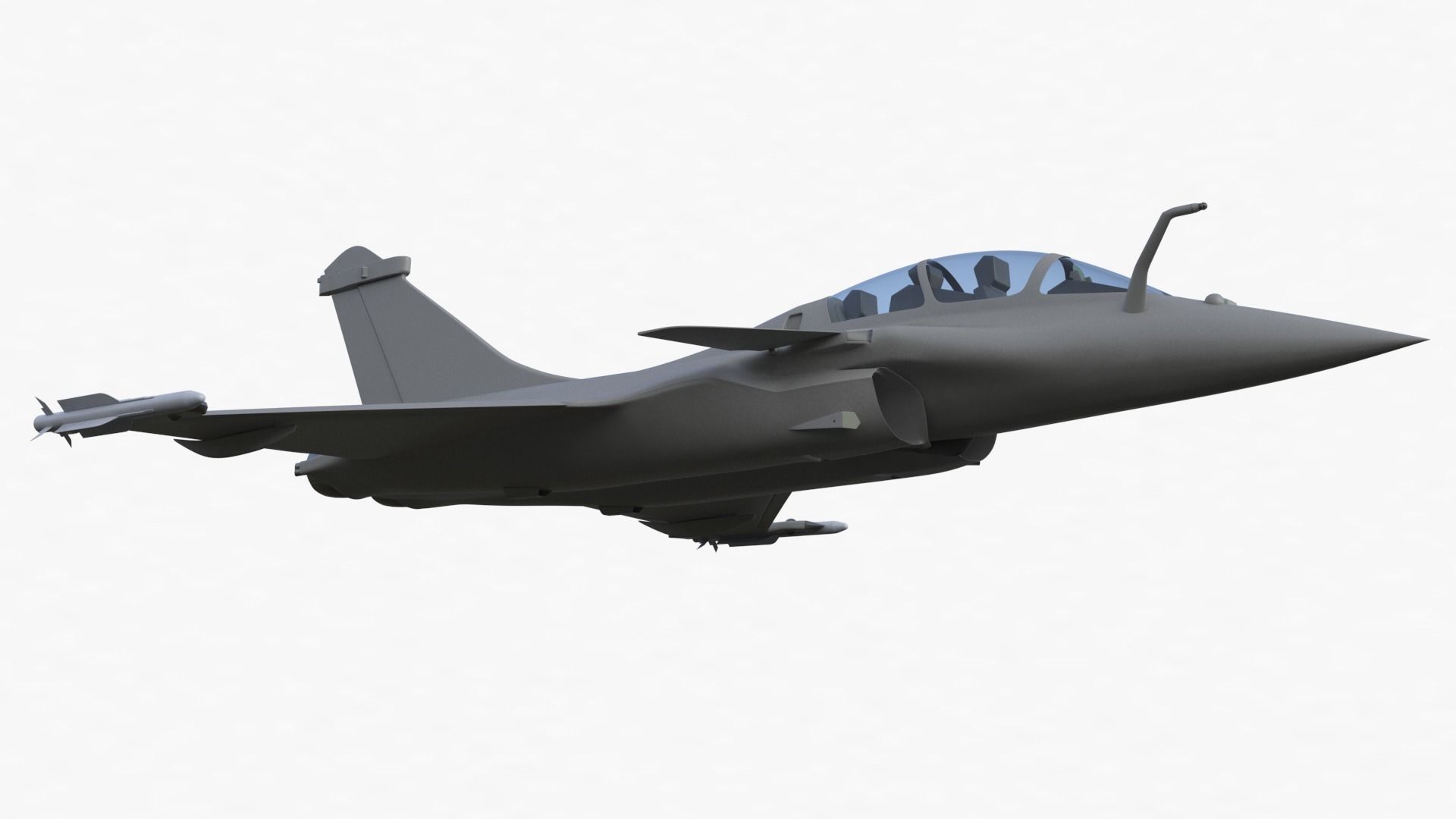 Aircraft Rafaele B Fly Clay 3D model | CGTrader