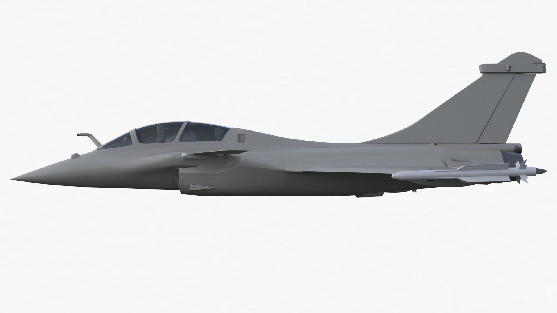 Aircraft Rafaele B Fly Clay 3D model | CGTrader