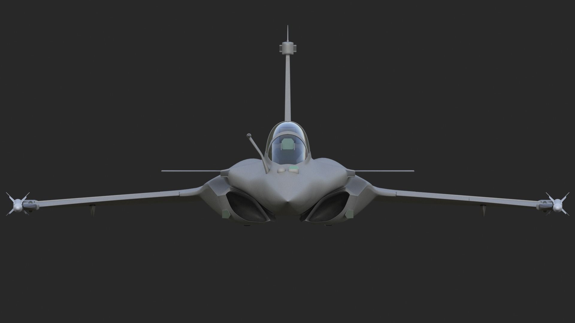 Aircraft Rafaele B Fly Clay 3D model | CGTrader
