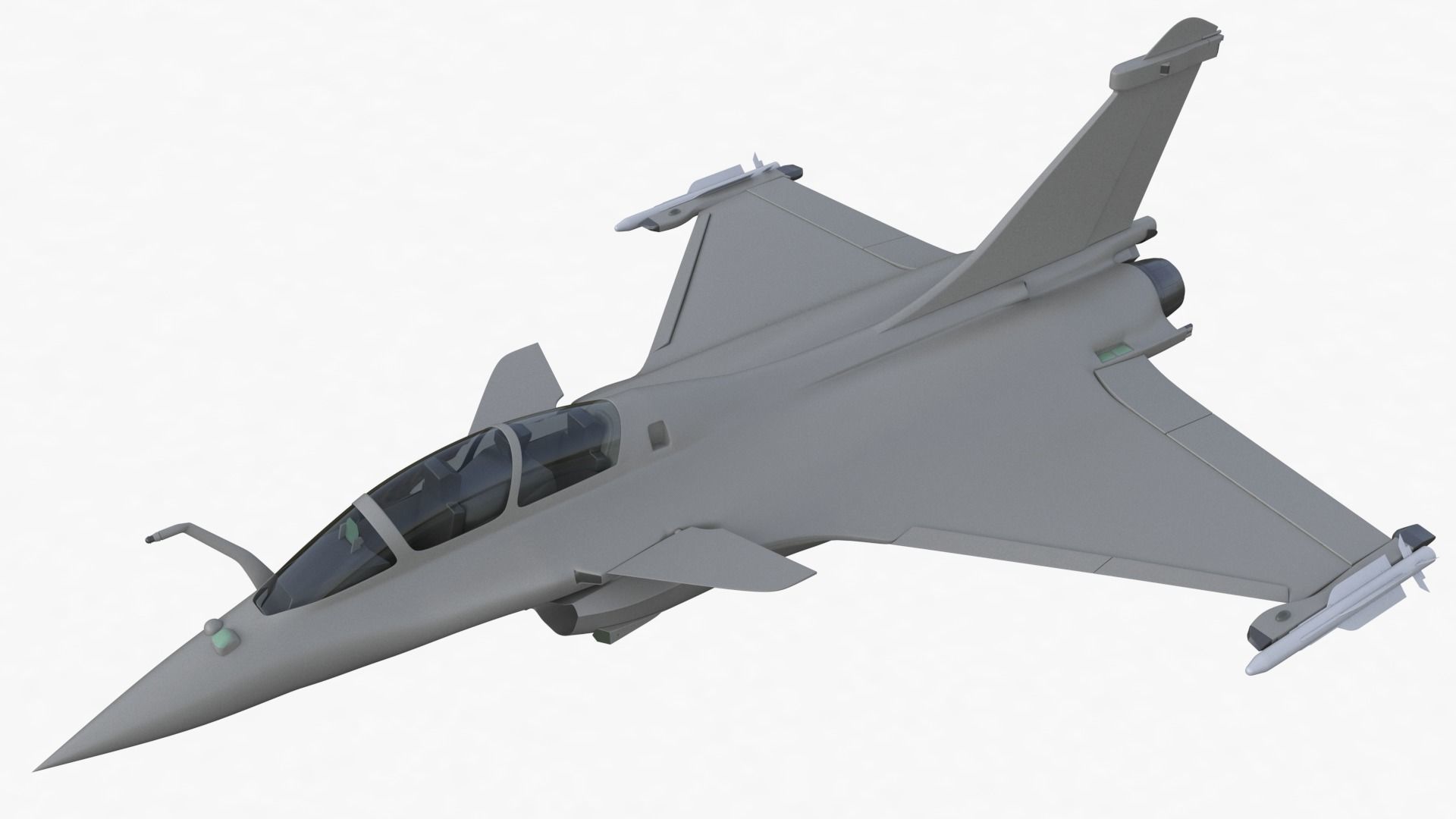 Aircraft Rafaele B Fly Clay 3D model | CGTrader