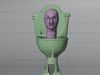 Skibidi toilet mask toilet man 3D model rigged | CGTrader