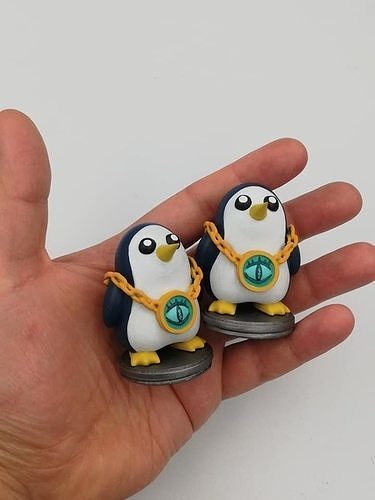 GUNTER AND RADIO - ADVENTURE TIME FanArt 3D model 3D printable | CGTrader