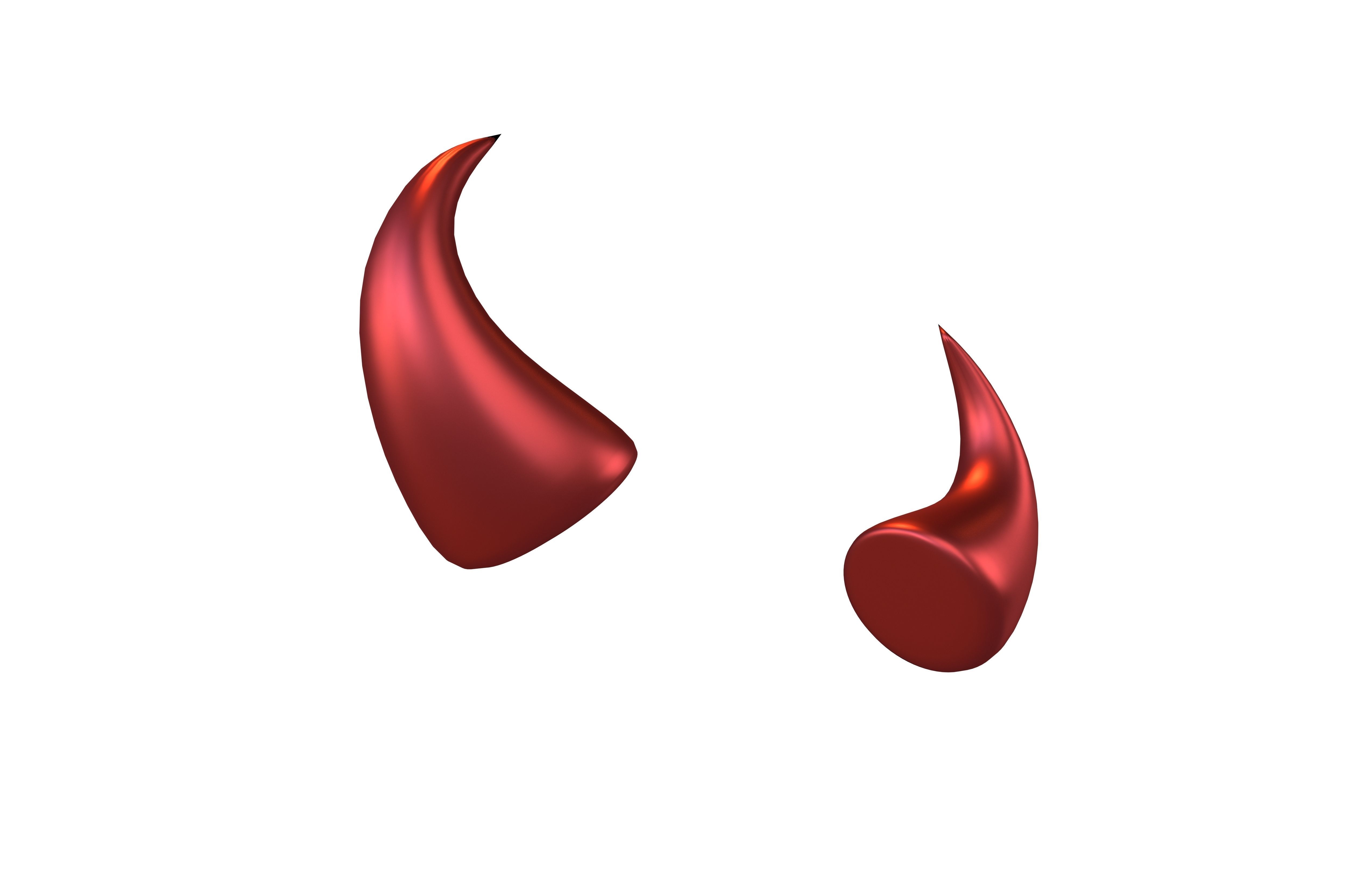 3D model Devil Horn v1 009 VR / AR / low-poly | CGTrader