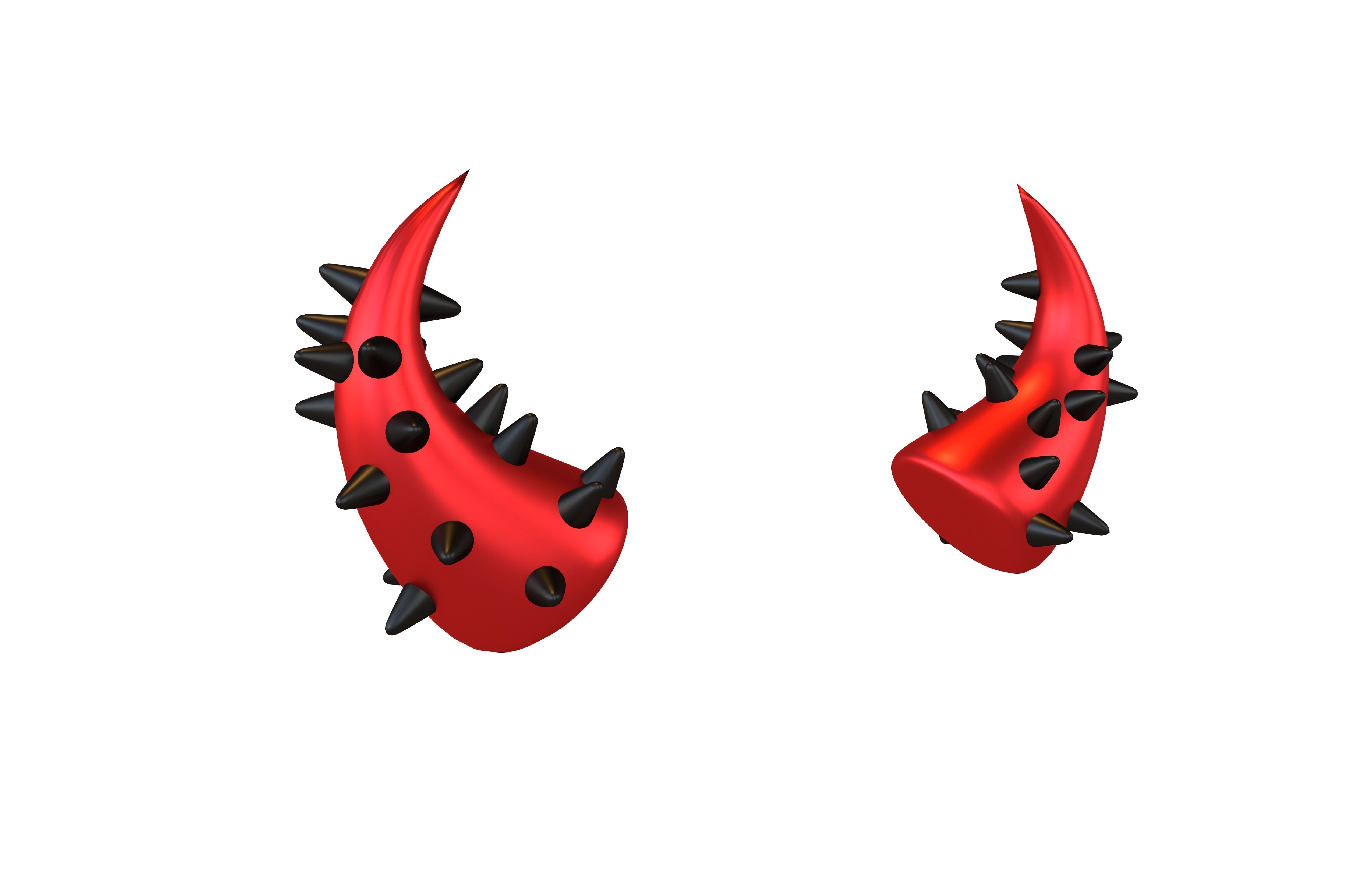 3D model Devil Horn v2 038 VR / AR / low-poly | CGTrader
