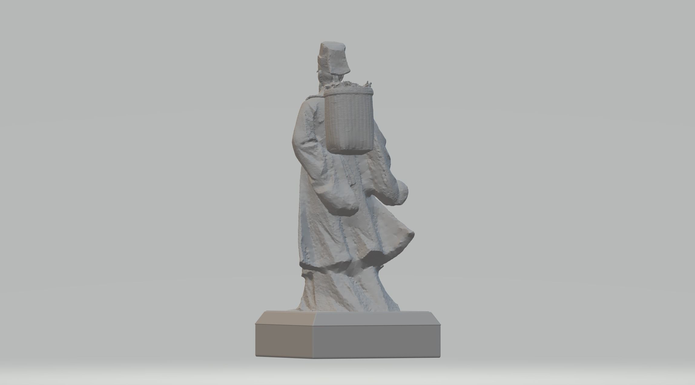 Li Shizhen Traditional Chinese 3D model 3D printable | CGTrader