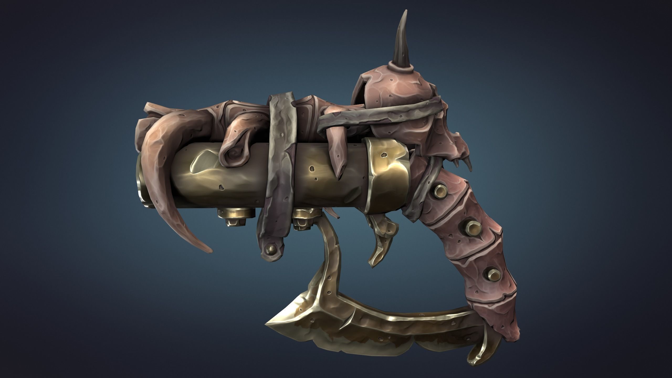 3D model Desert pistol VR / AR / low-poly | CGTrader