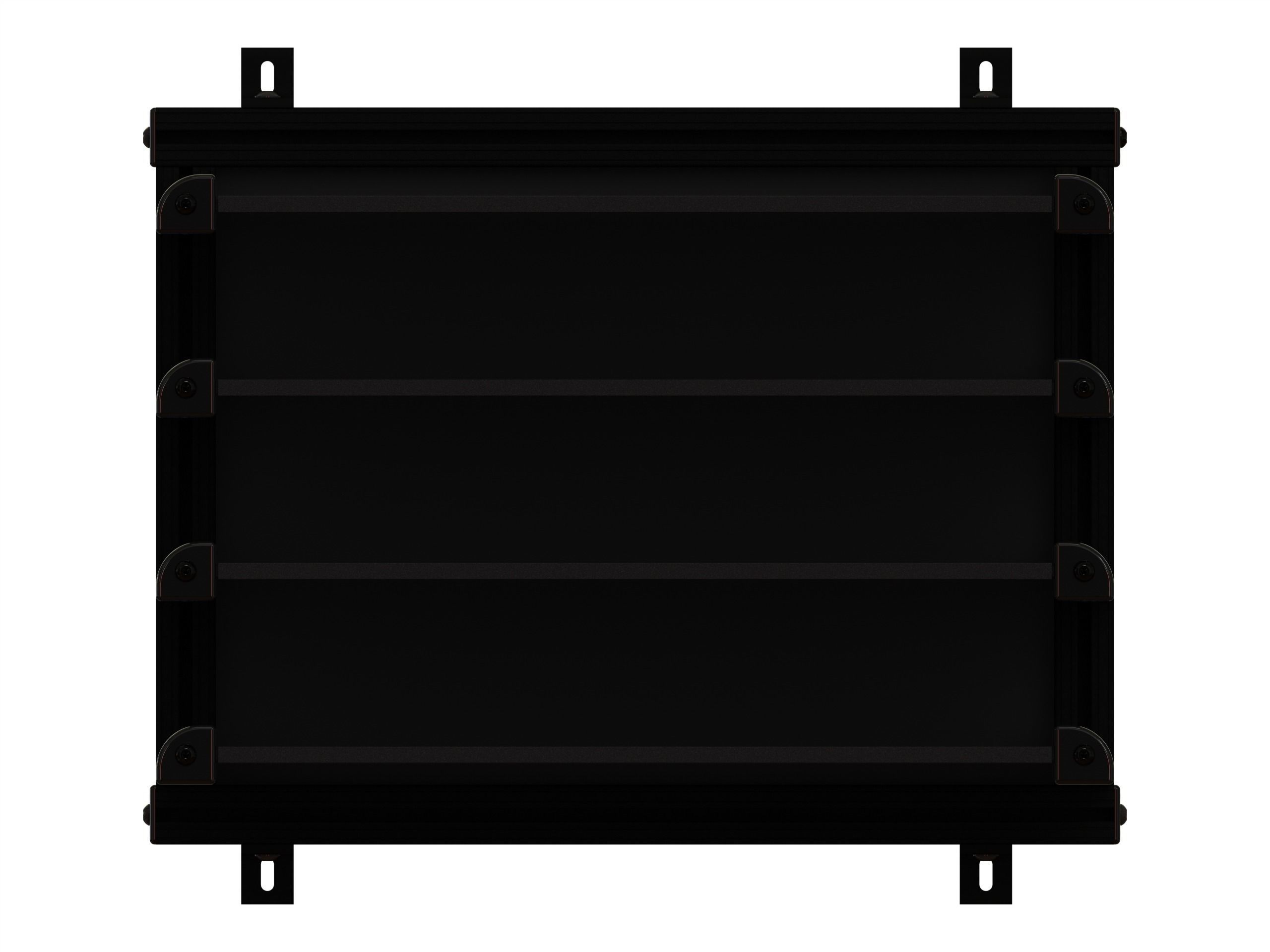 Aluminum Adjustable Shelf - Wall Mounted 3D model rigged | CGTrader