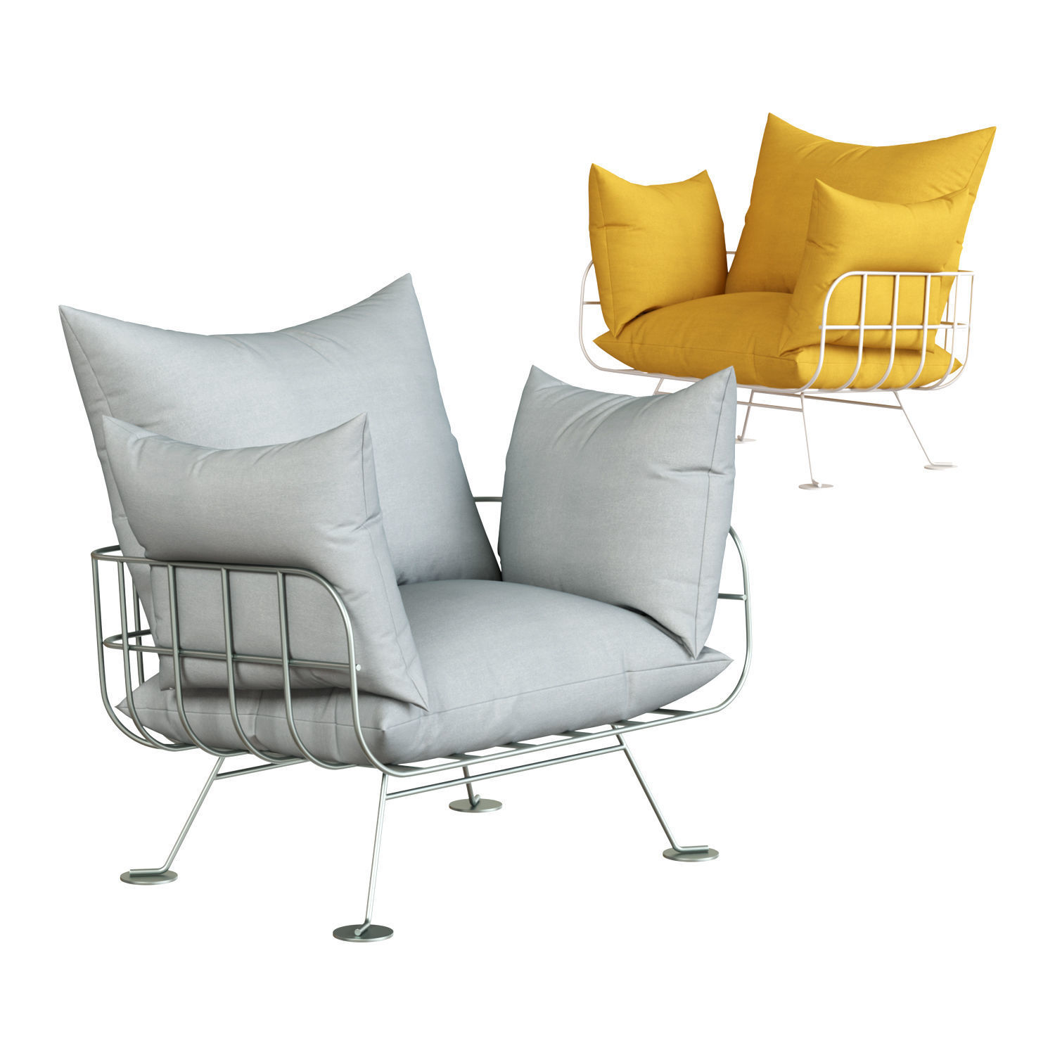 Nest Chair 3D model | CGTrader