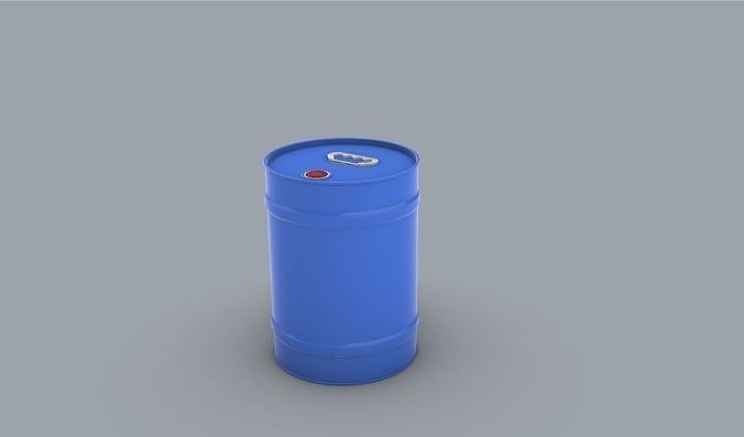 Chemical Liquid Barrel PM 3D model 3D printable | CGTrader