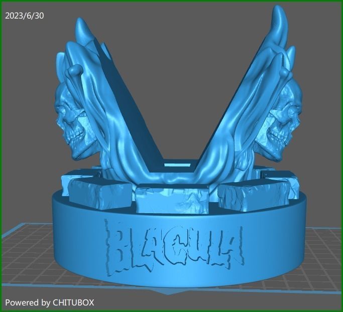 Blacula Bust STL Statue 3D model 3D printable | CGTrader