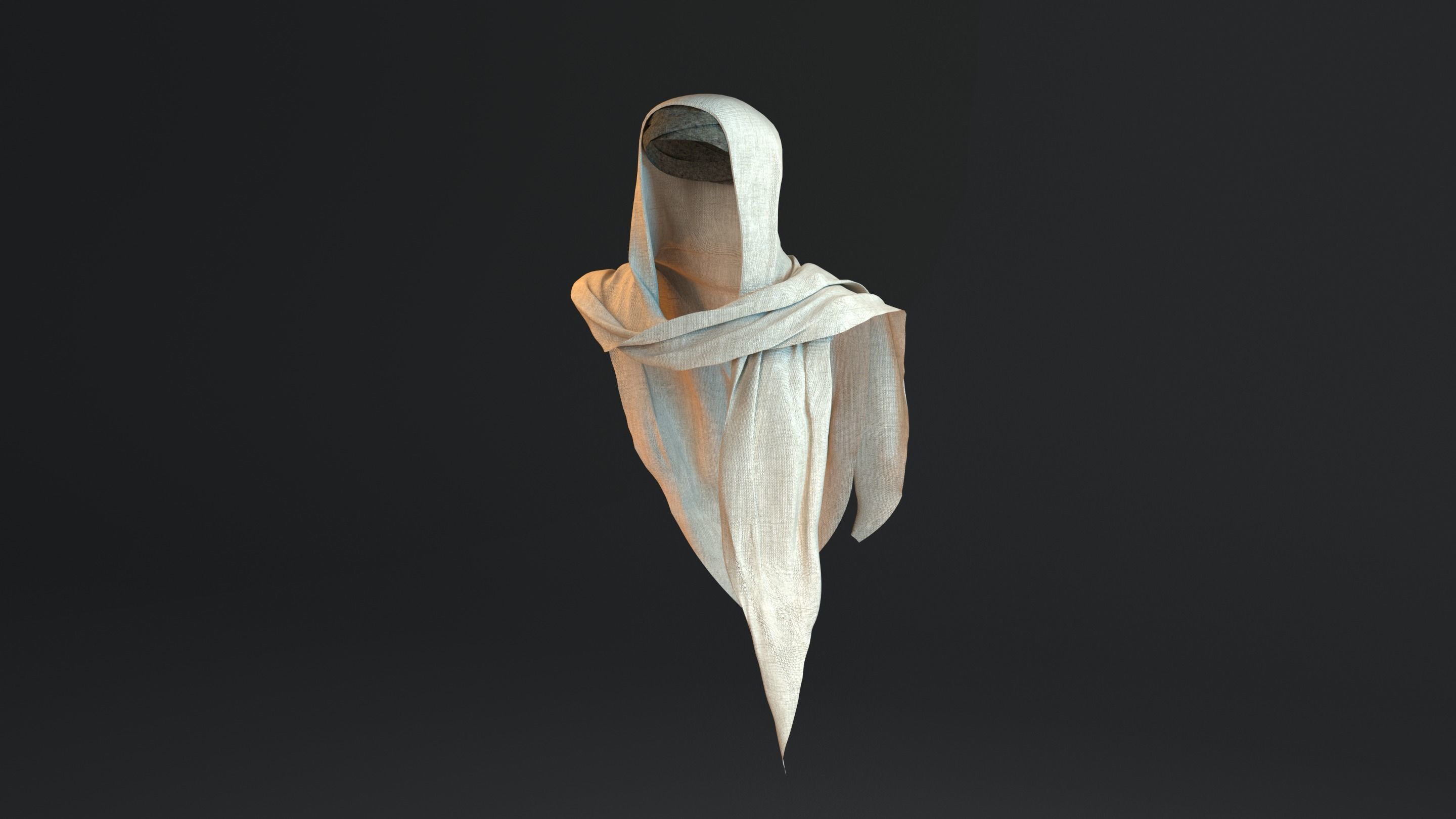 Head Scarf 3D model | CGTrader
