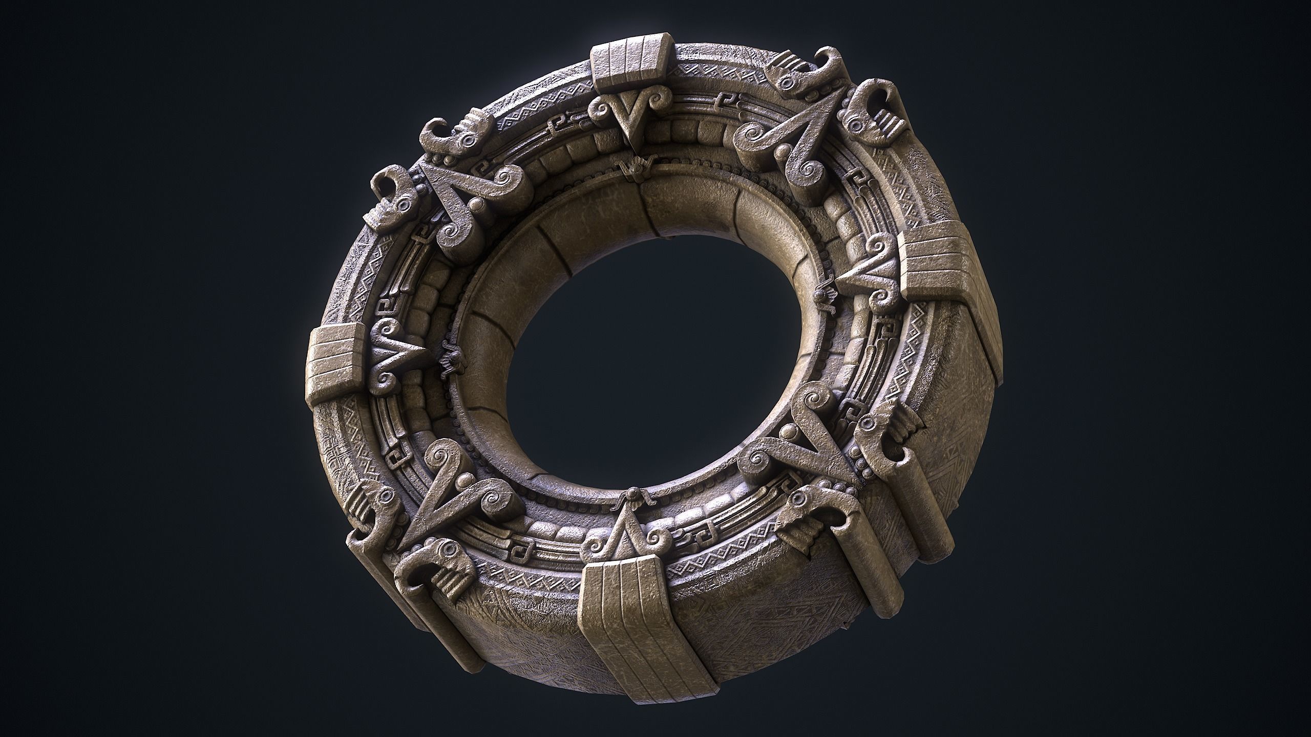 Aztecs Free free 3D model | CGTrader