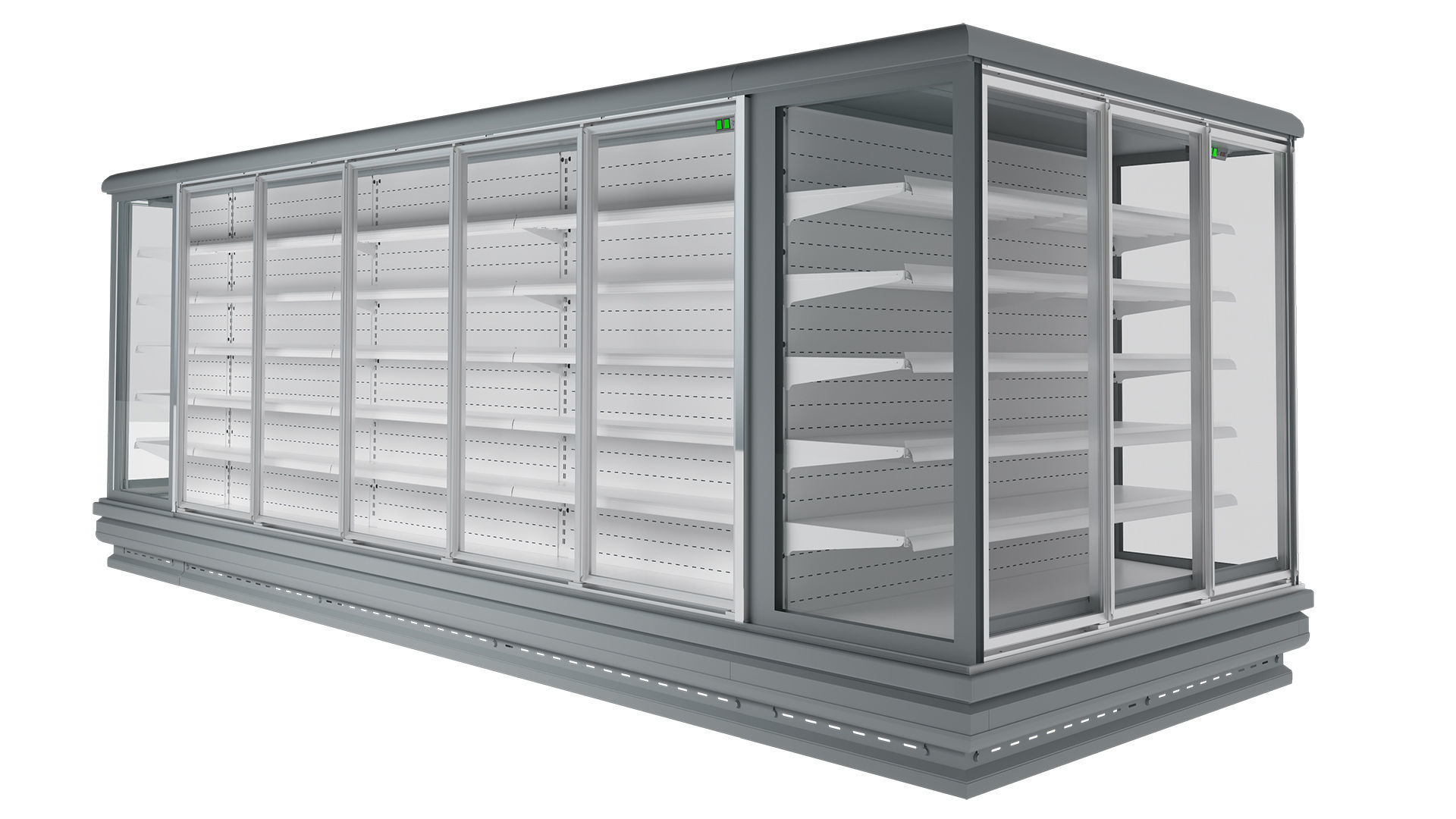 Supermarket Refrigerator 3D model | CGTrader