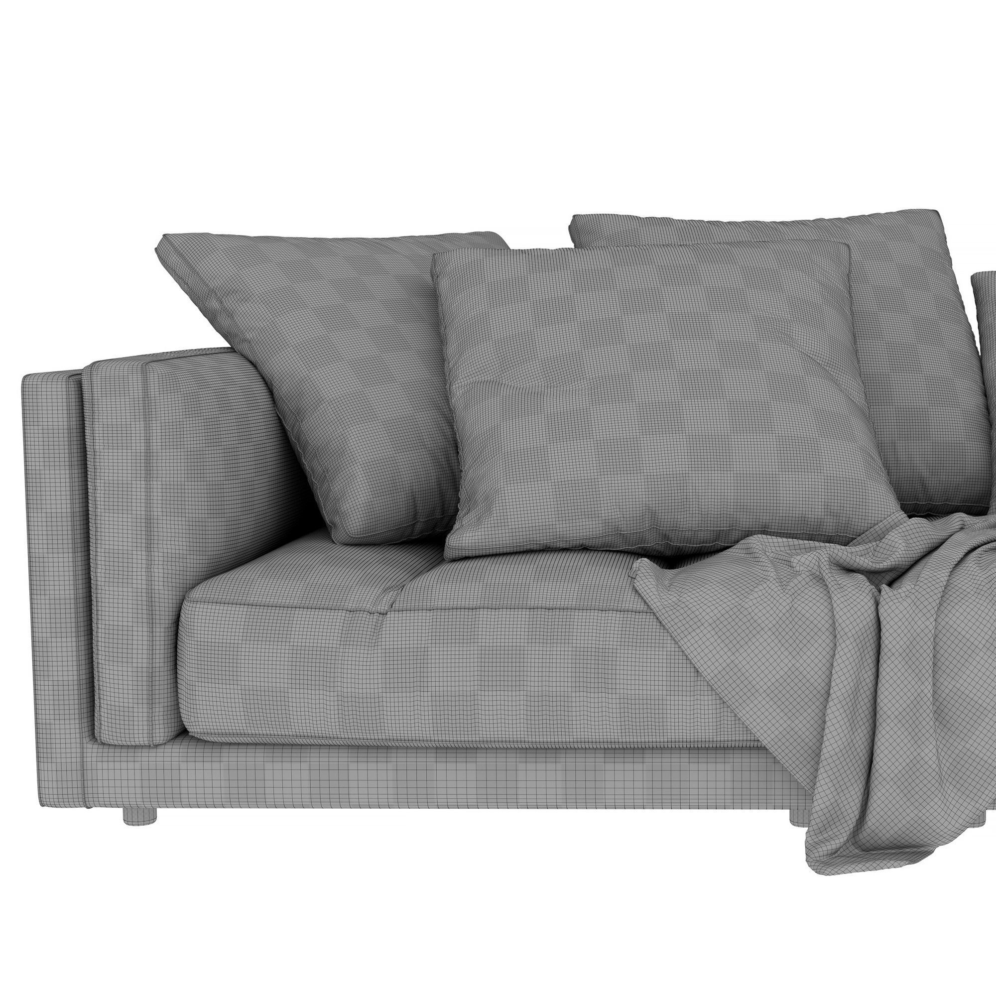 Sofa LUCIEN Flexform 3D model | CGTrader