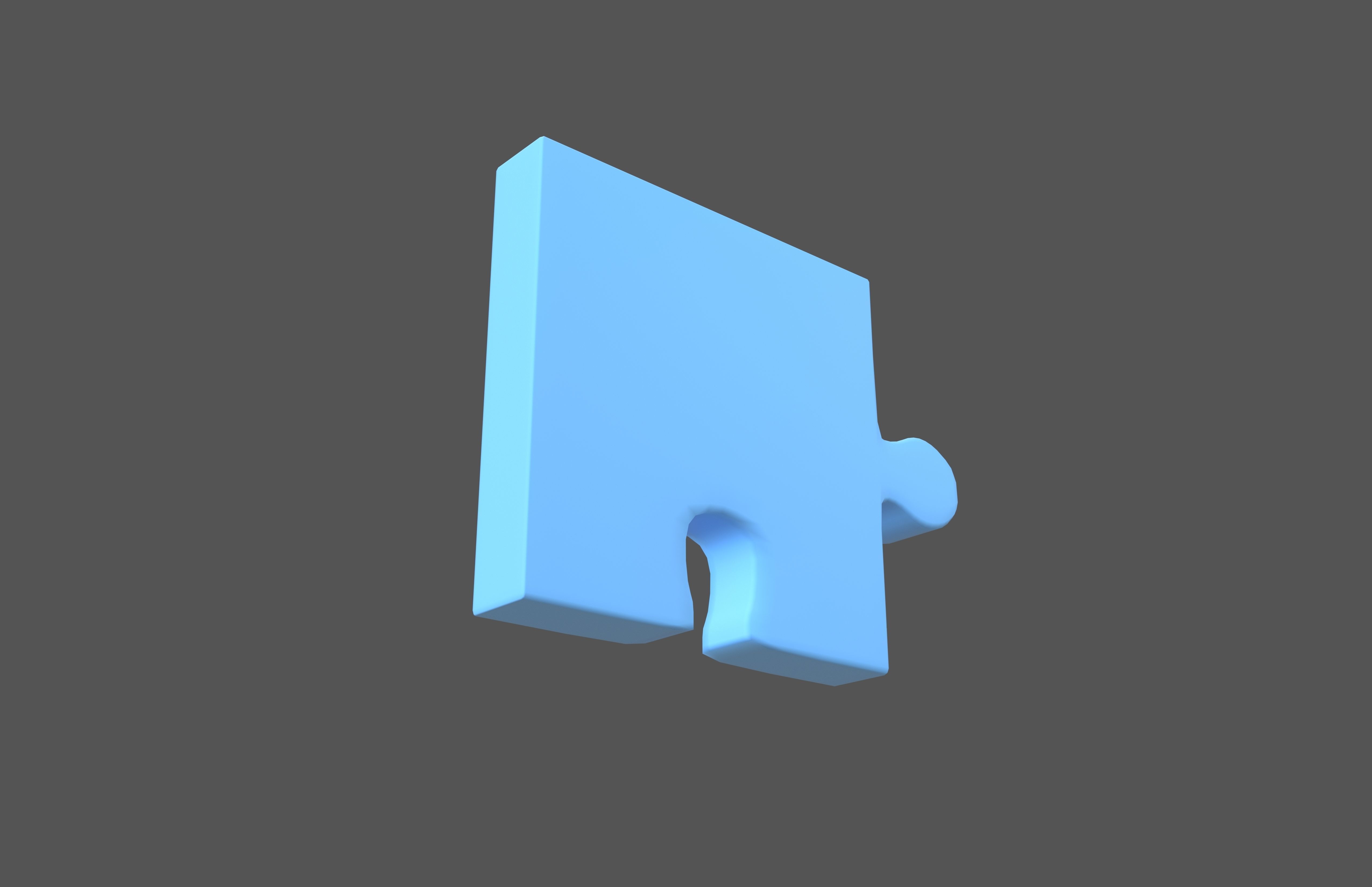 3D model Jigsaw Puzzle Pieces V2 003 VR / AR / low-poly | CGTrader