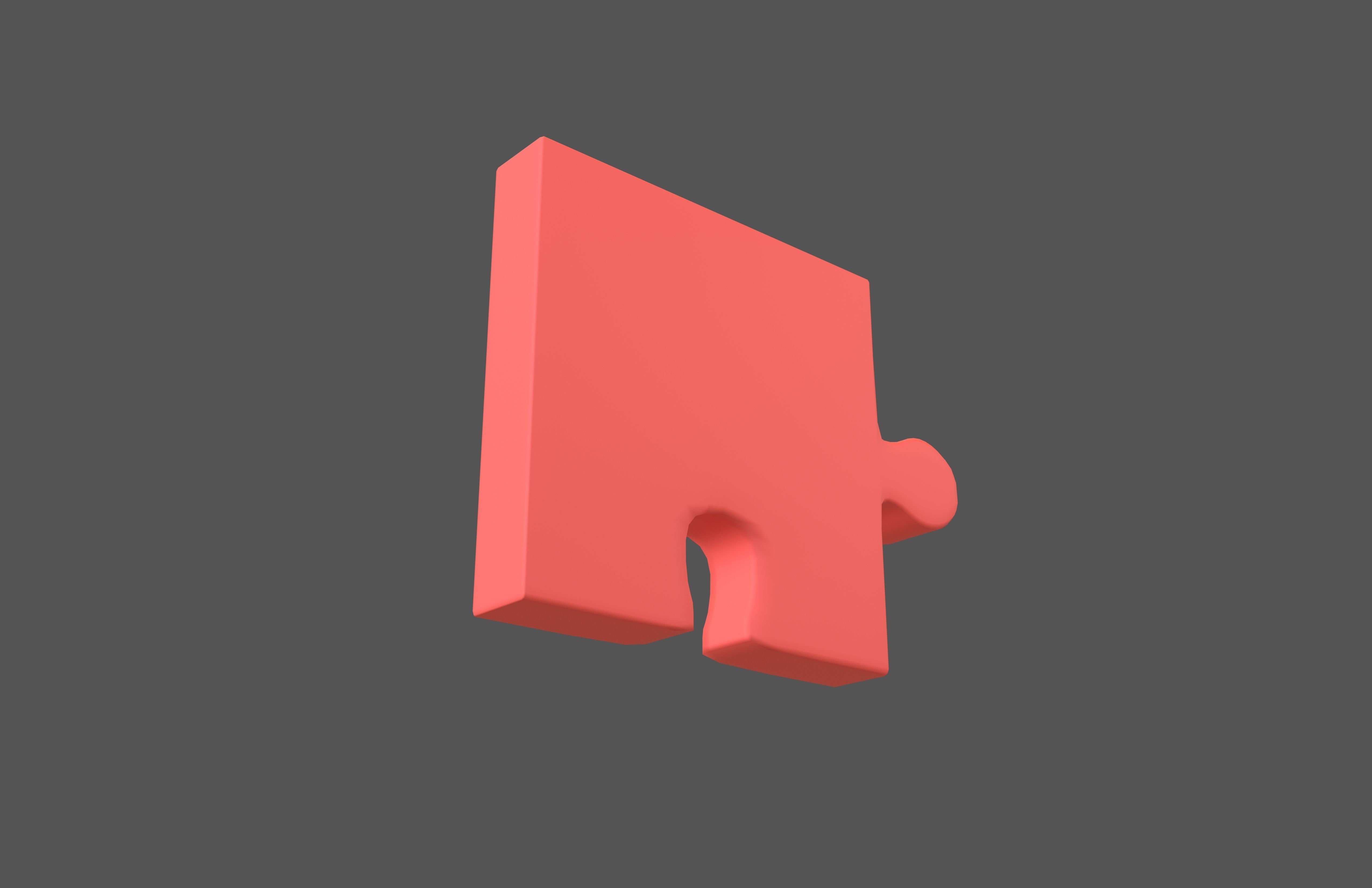 3D model Jigsaw Puzzle Pieces V2 005 VR / AR / low-poly | CGTrader