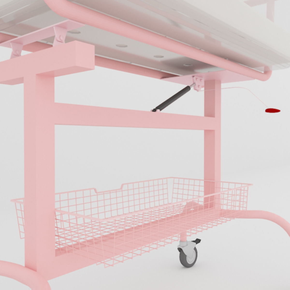 Hospital Baby Cot 3D model | CGTrader