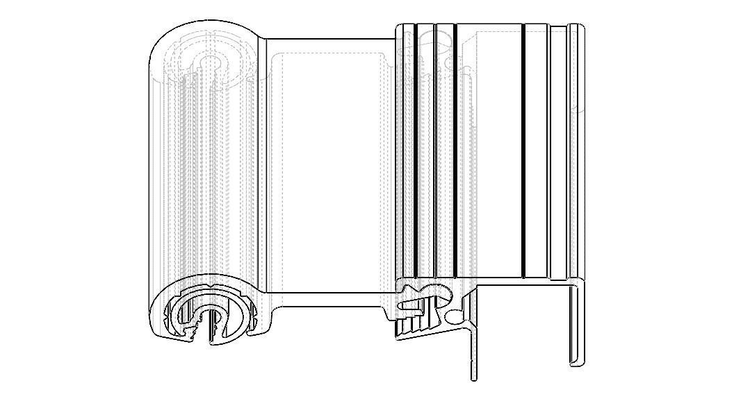 Aluminum Extruded Vehicle Rope Rail System 3D model animated rigged ...
