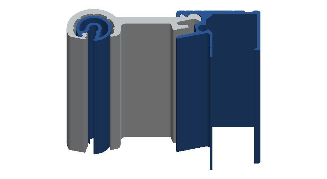 Aluminum Extruded Vehicle Rope Rail System 3D model animated rigged ...