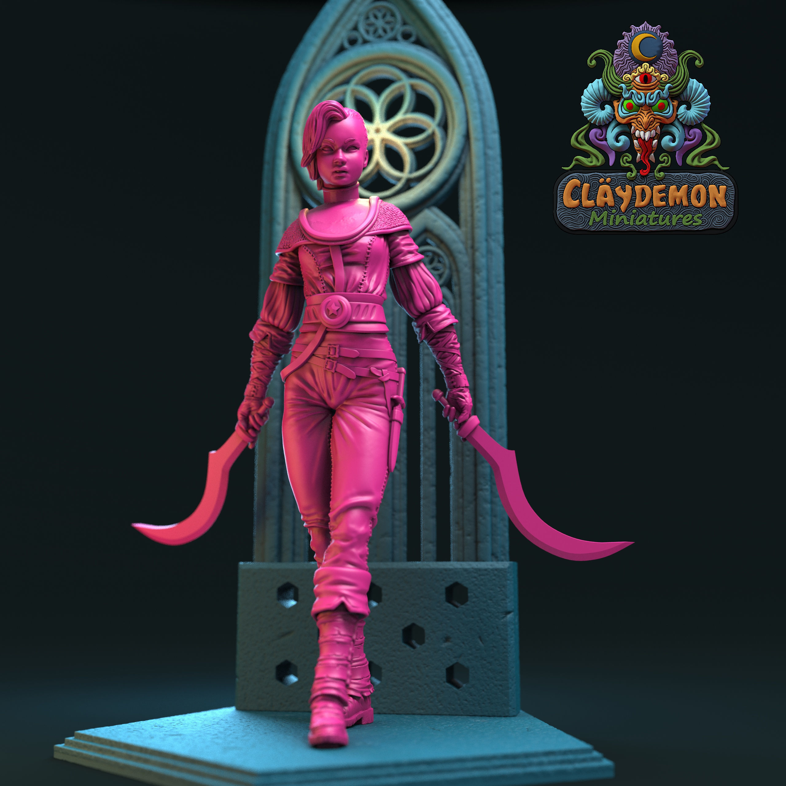 Rikka the Rogue 3D model 3D printable | CGTrader