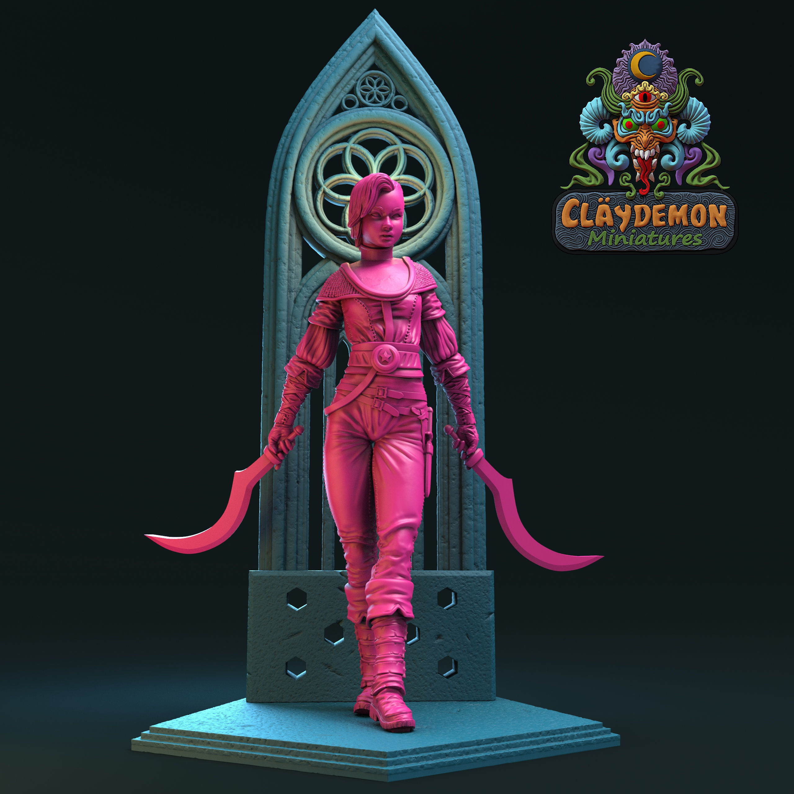 Rikka the Rogue 3D model 3D printable | CGTrader