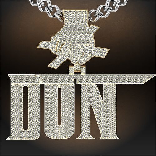 DON Pendant 3D model 3D printable | CGTrader