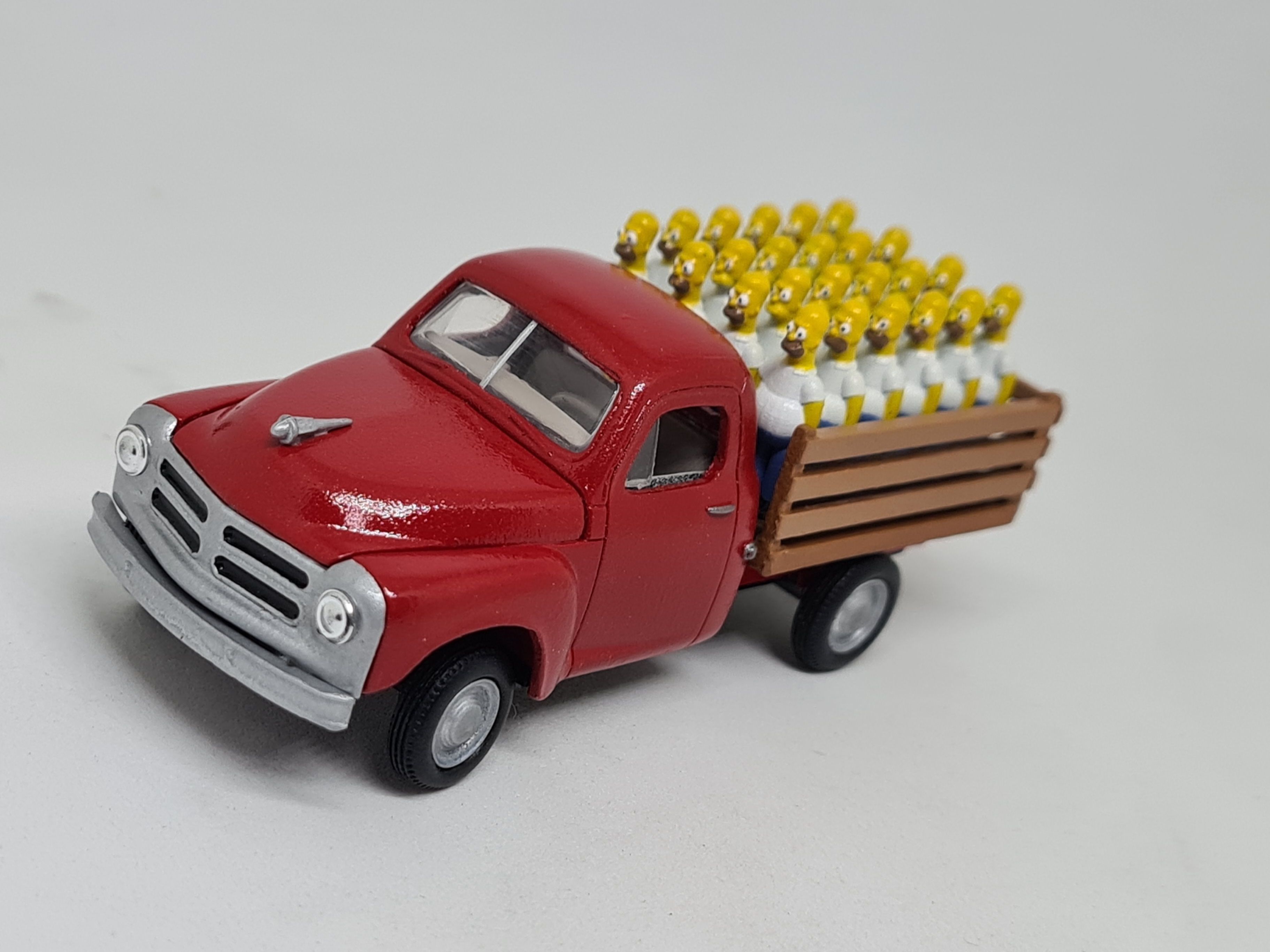 THE SIMPSONS HOMERO HOMER CLONES STUDEBAKER BED M2 MACHINES 1 64 3D ...