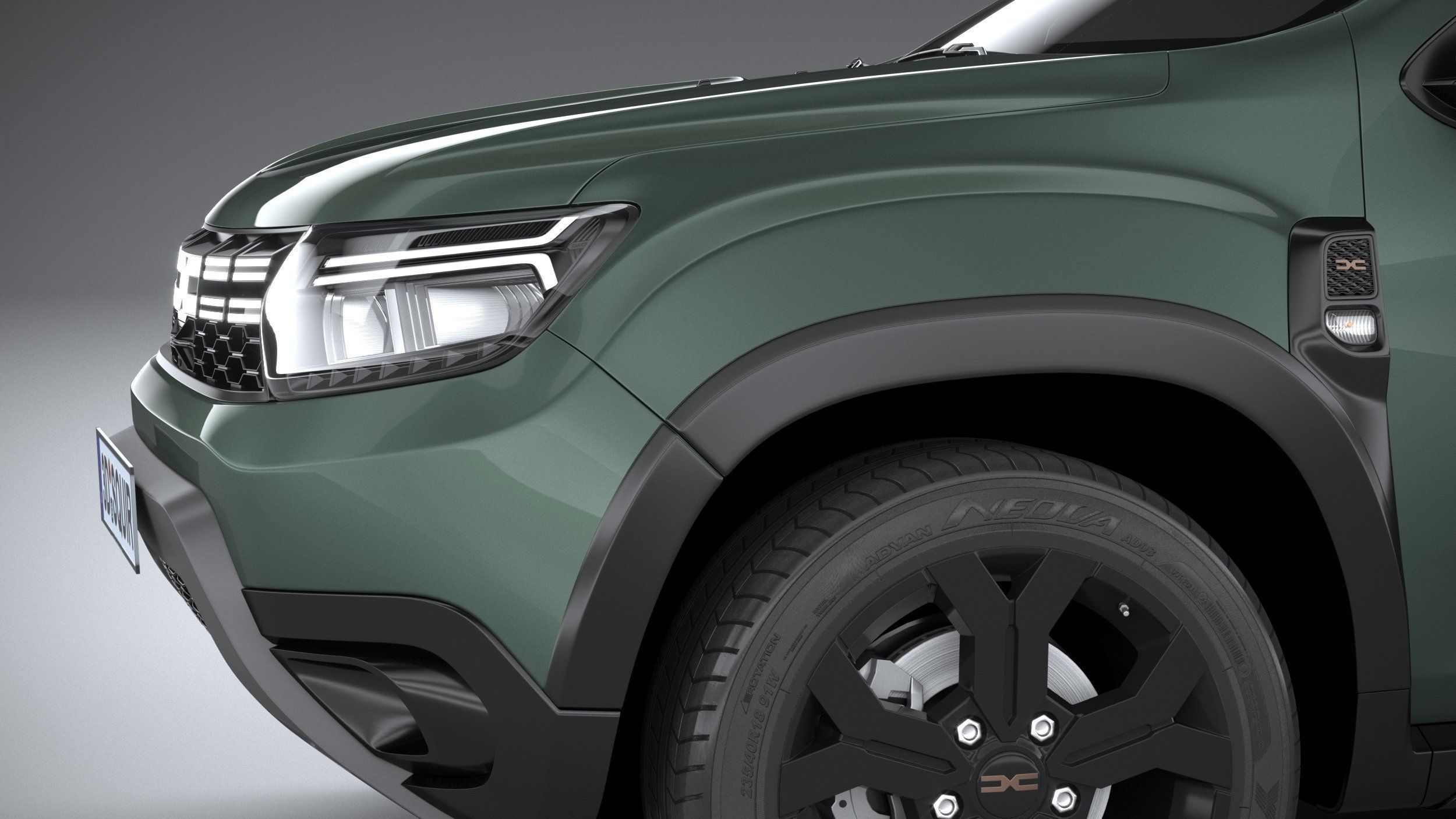Dacia Duster Extreme 2023 3D model | CGTrader