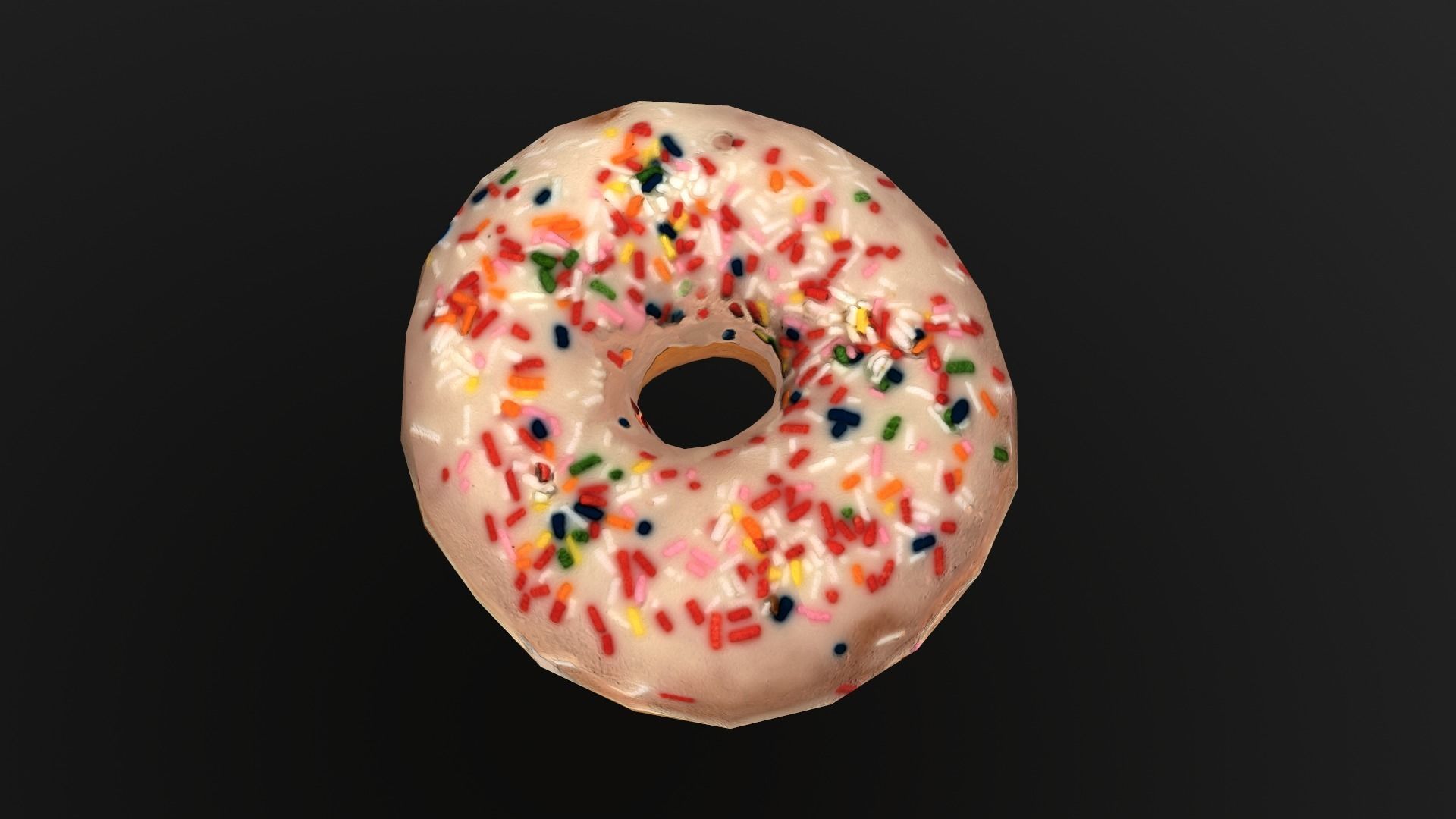 3D model Donuts AR VR PBR Lowpoly with game ready 3d Model VR / AR / low-poly | CGTrader