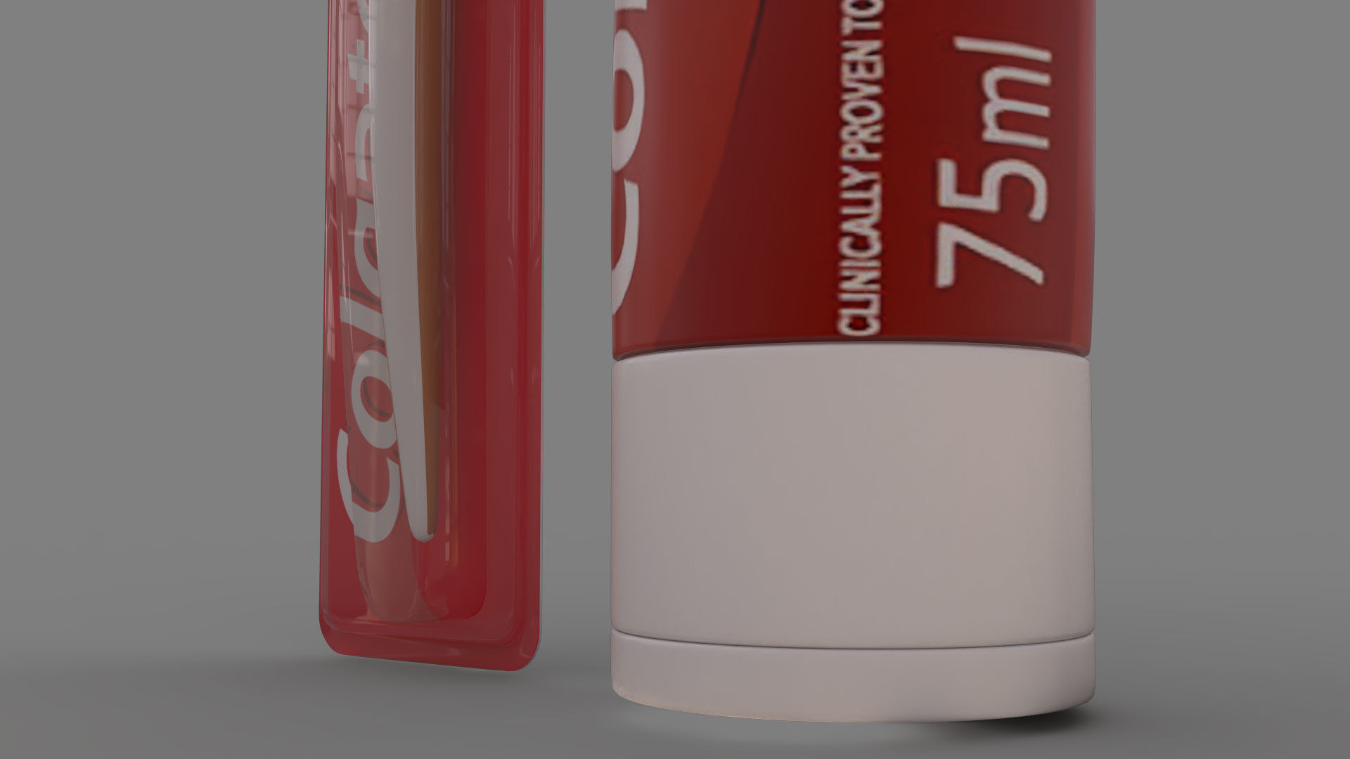 Toothbrush and Toothpaste 3D model | CGTrader