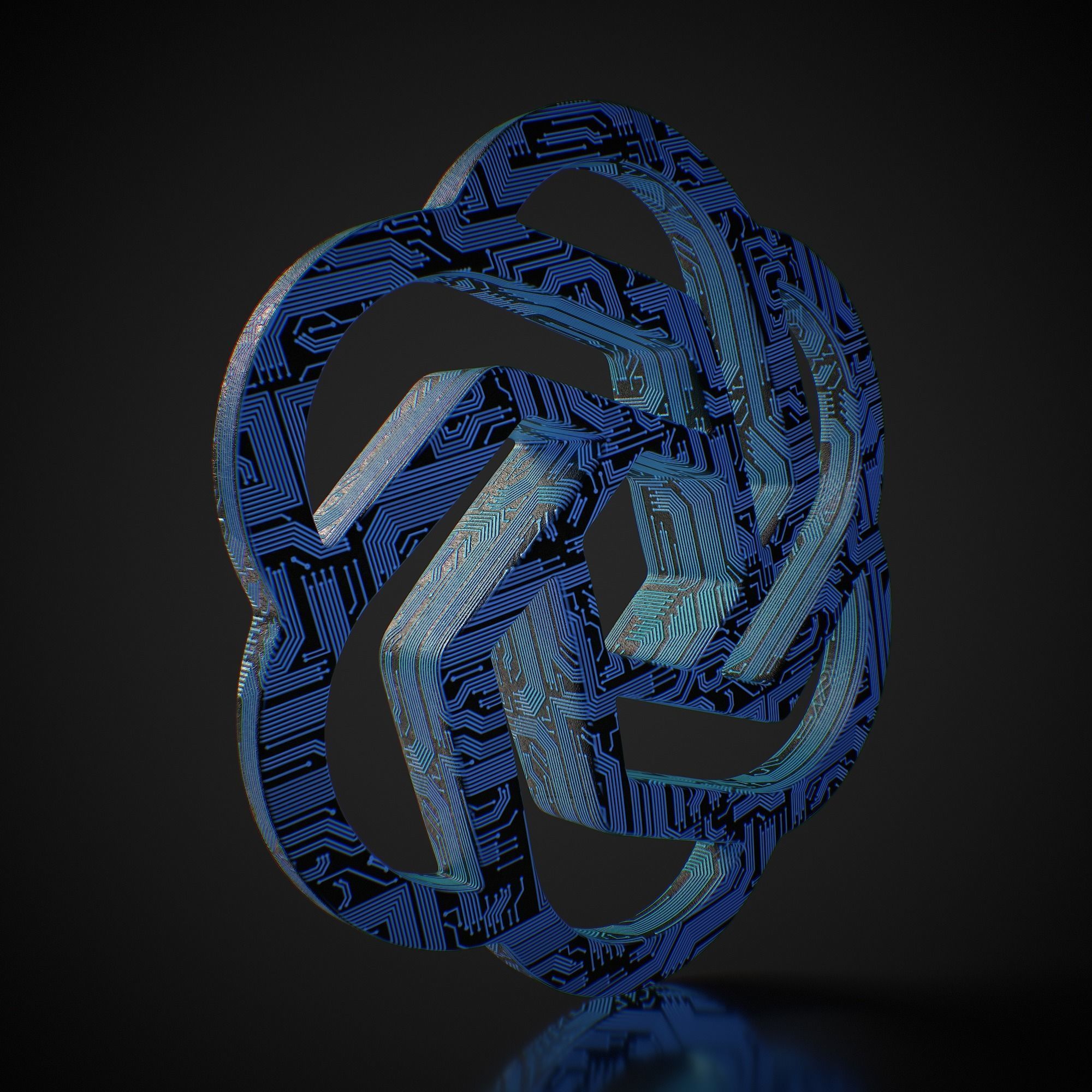 ChatGPT Logo 3D model | CGTrader