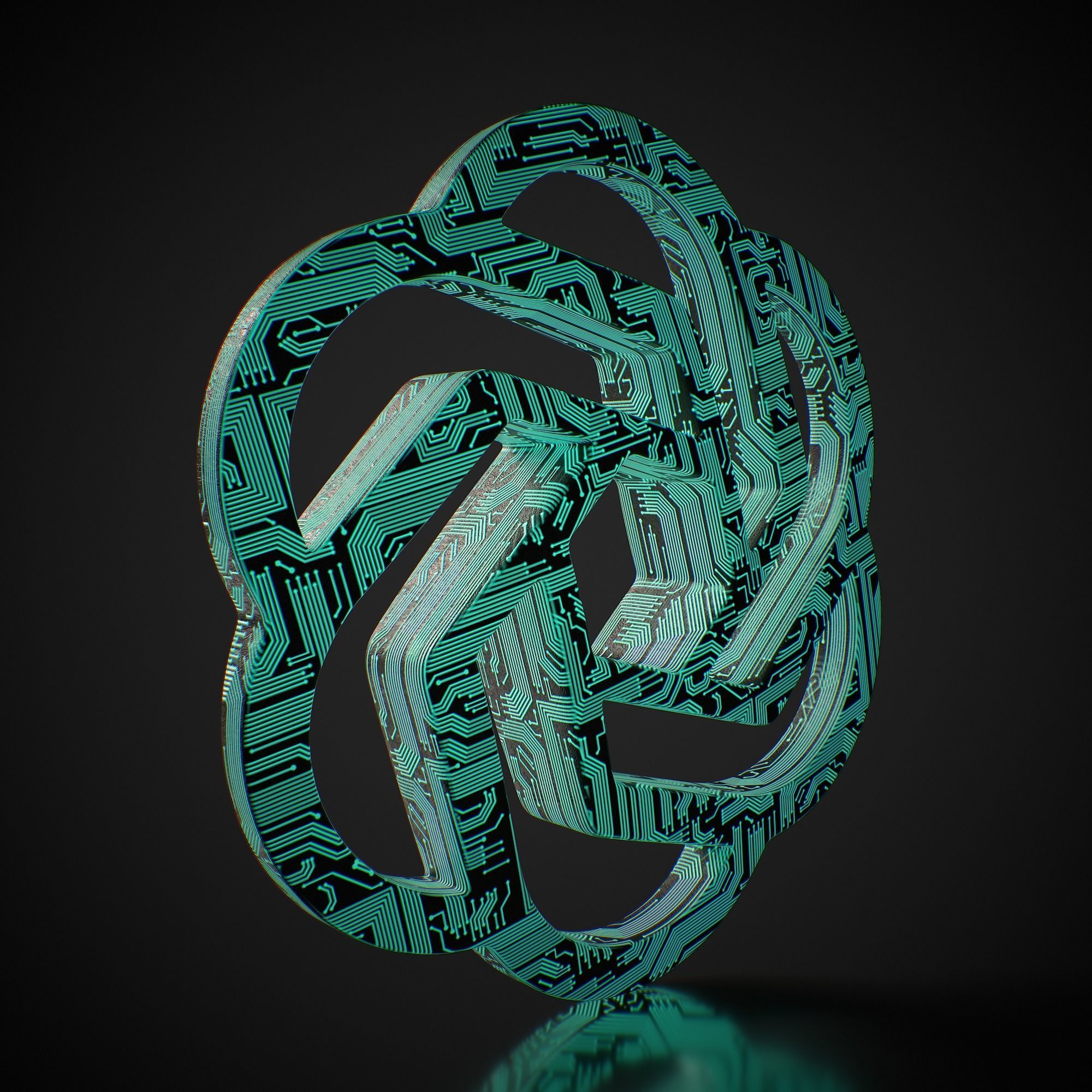 ChatGPT Logo 3D model | CGTrader