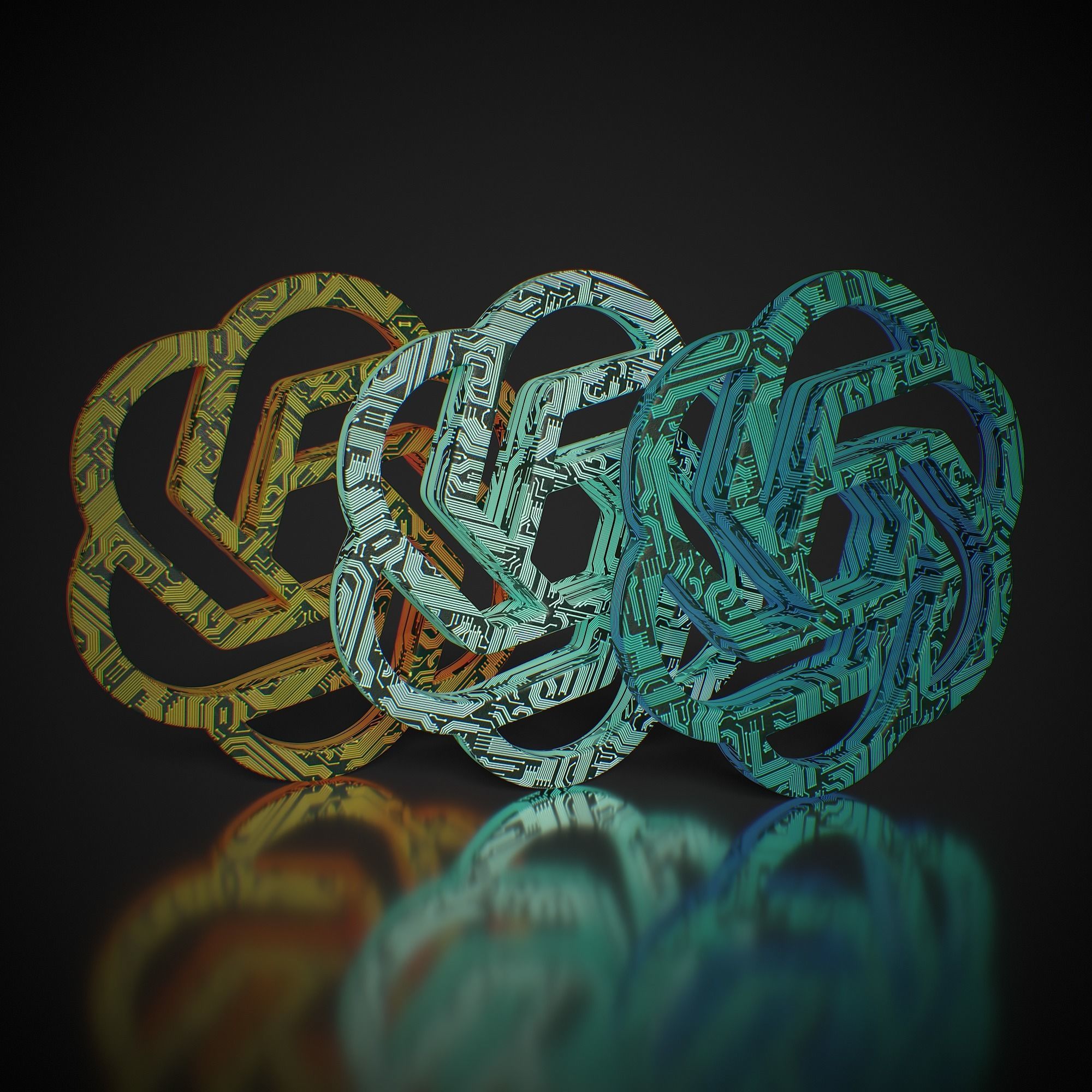 ChatGPT Logo 3D model | CGTrader