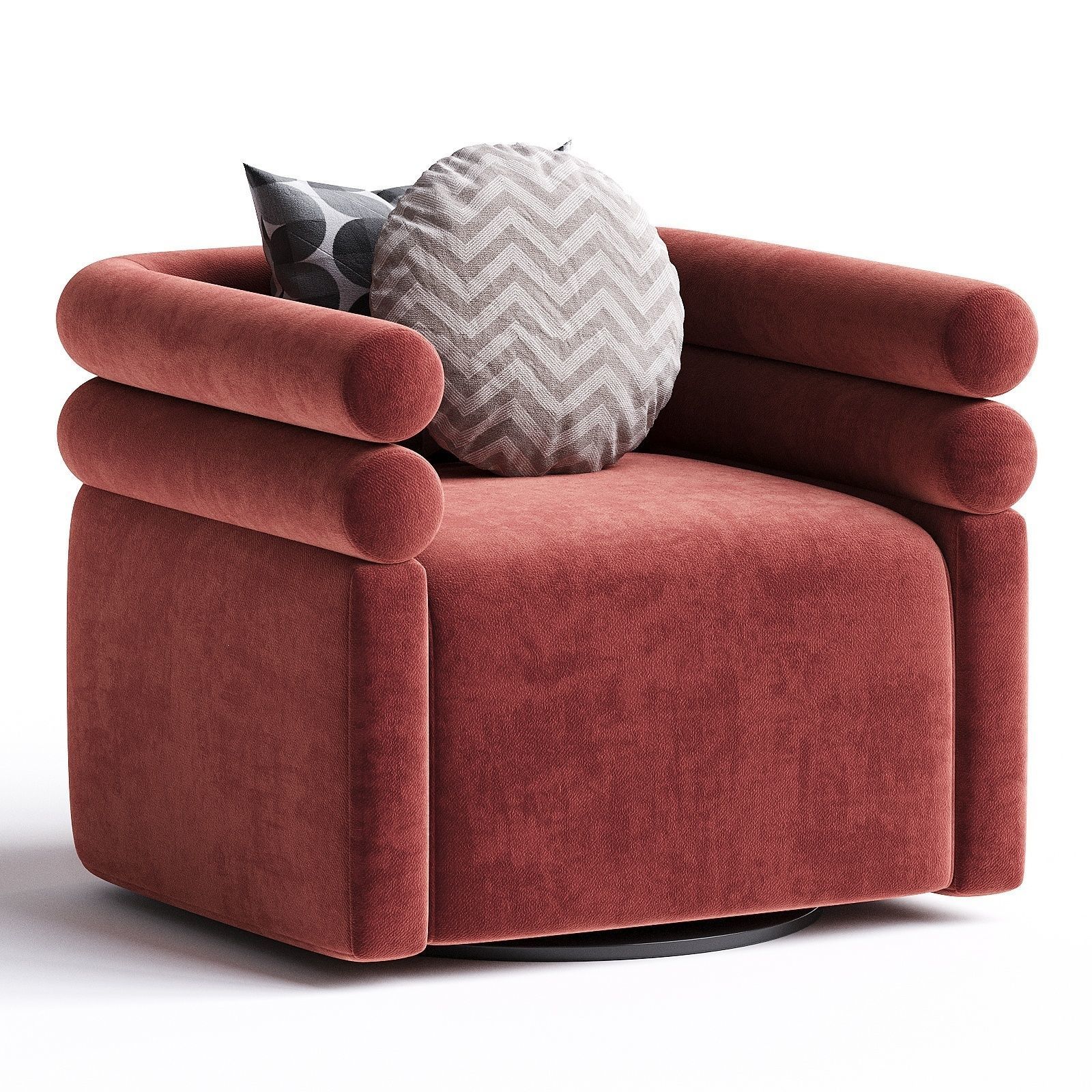 armchair silindro 4 3D model | CGTrader