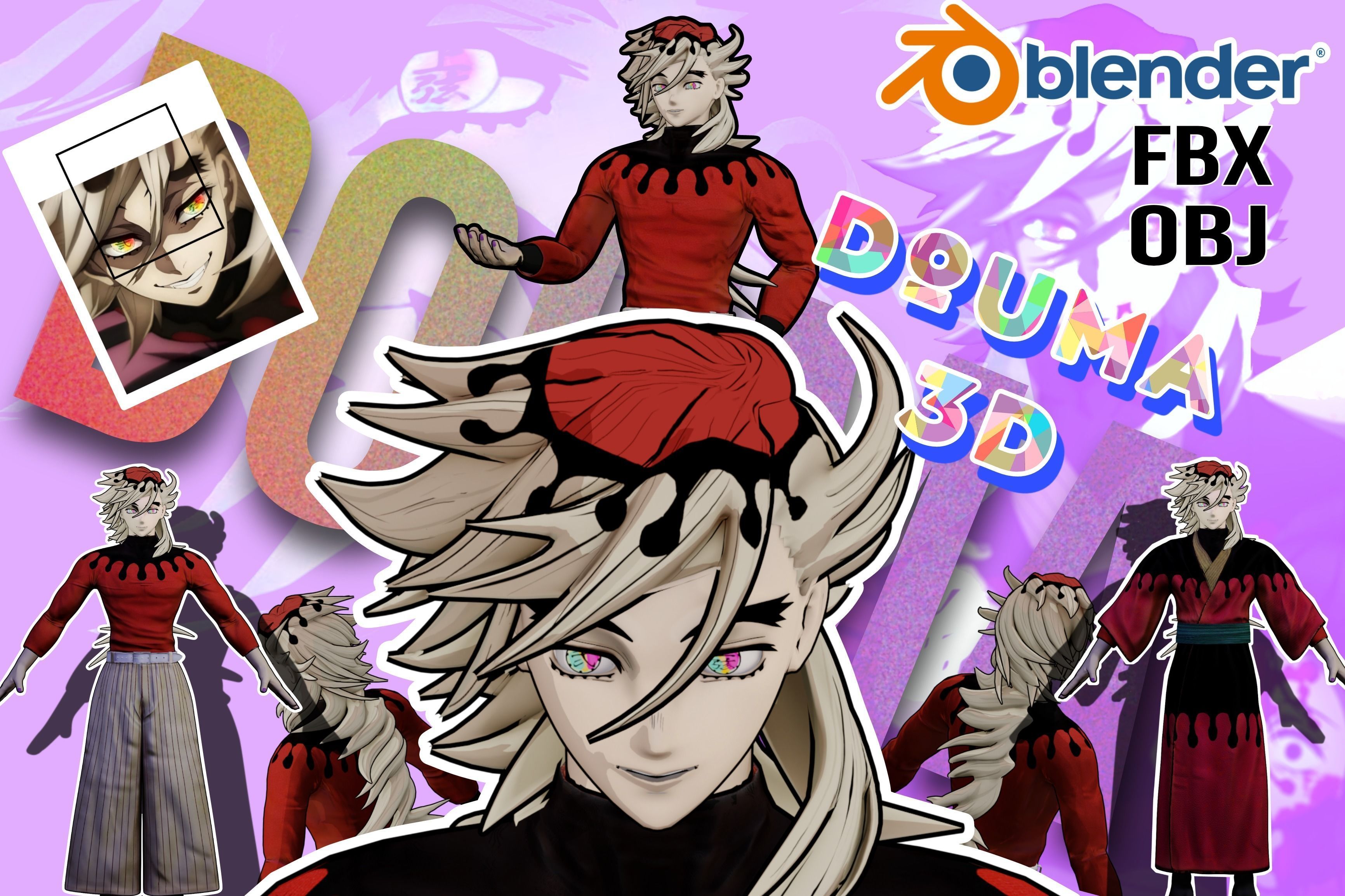 3D model Upper Moon-DOUMA 3D VR / AR / low-poly | CGTrader