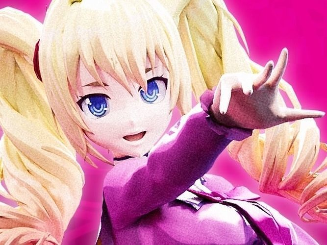 3D model Highschool DxD - Ravel Phenex MMD Model VR / AR / low-poly ...