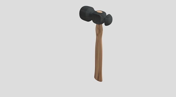 Realistic Hammer free 3D model 3D printable | CGTrader