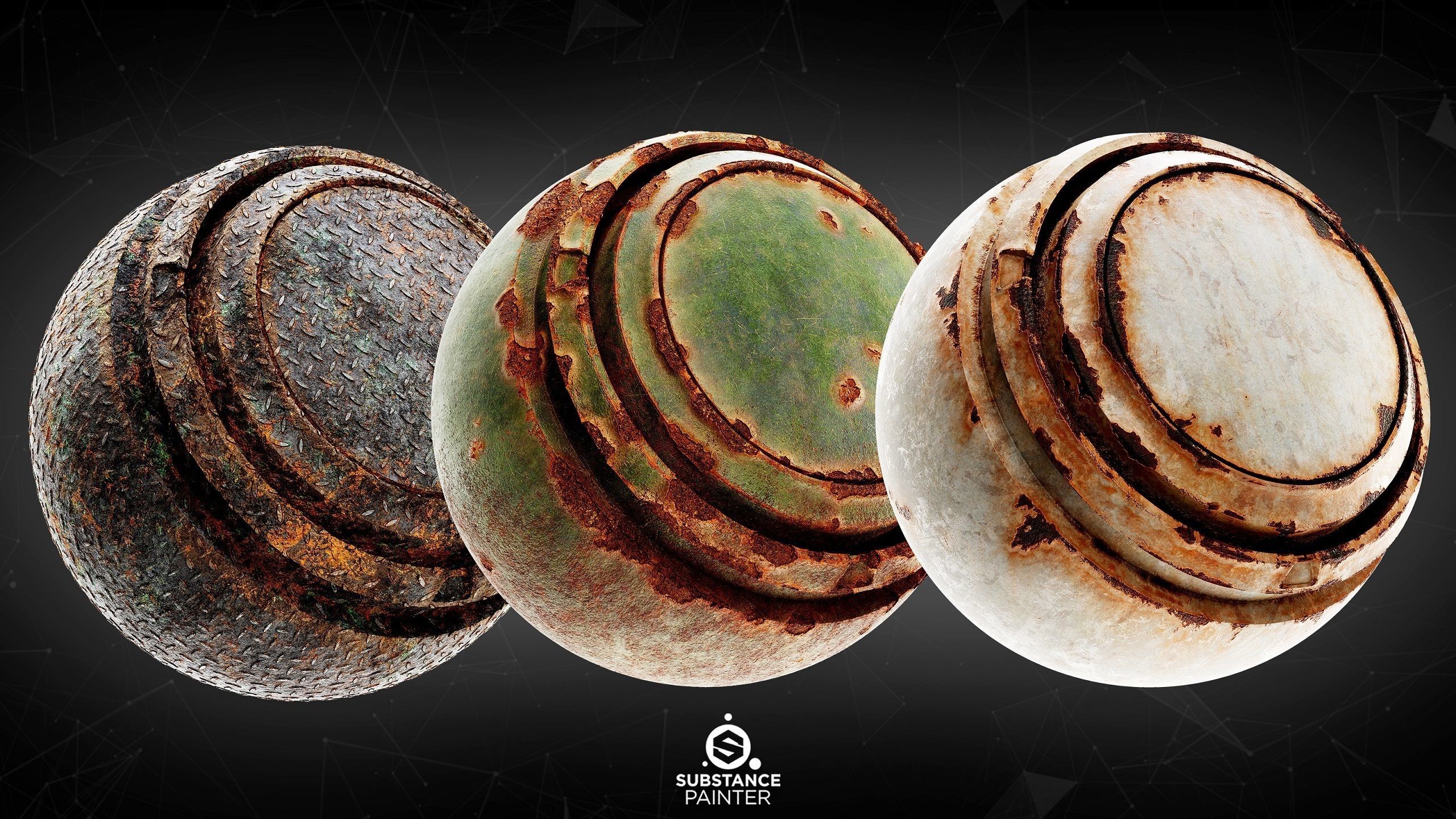 30 Post Apocalyptic Metal Smart Materials VOL01 Texture | CGTrader