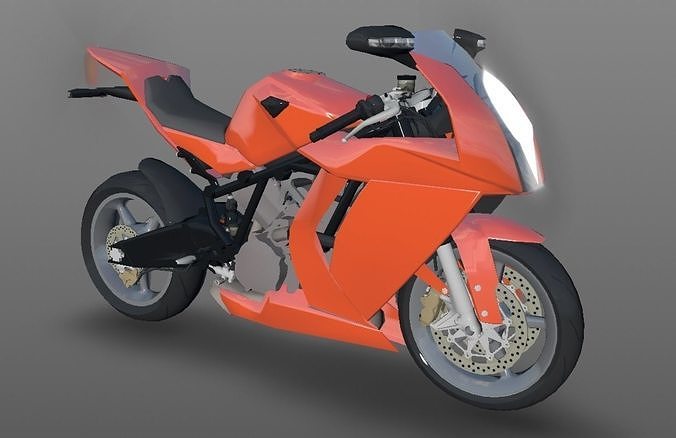 3D model Bike 3D Model New Design Game Model VR / AR / low-poly | CGTrader