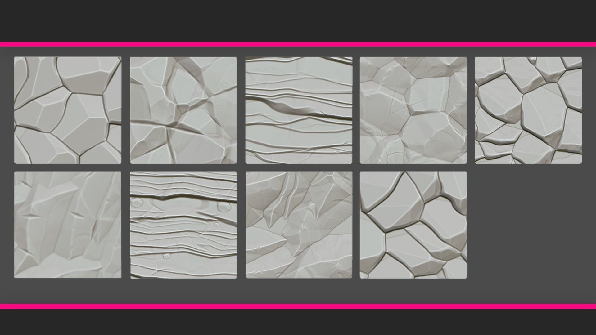 Stylized alphas of Stone Cracks Texture | CGTrader