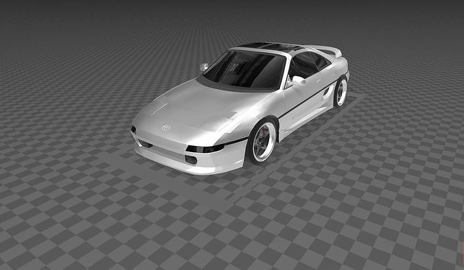 Toyota MR2 1996 3D model 3D printable | CGTrader
