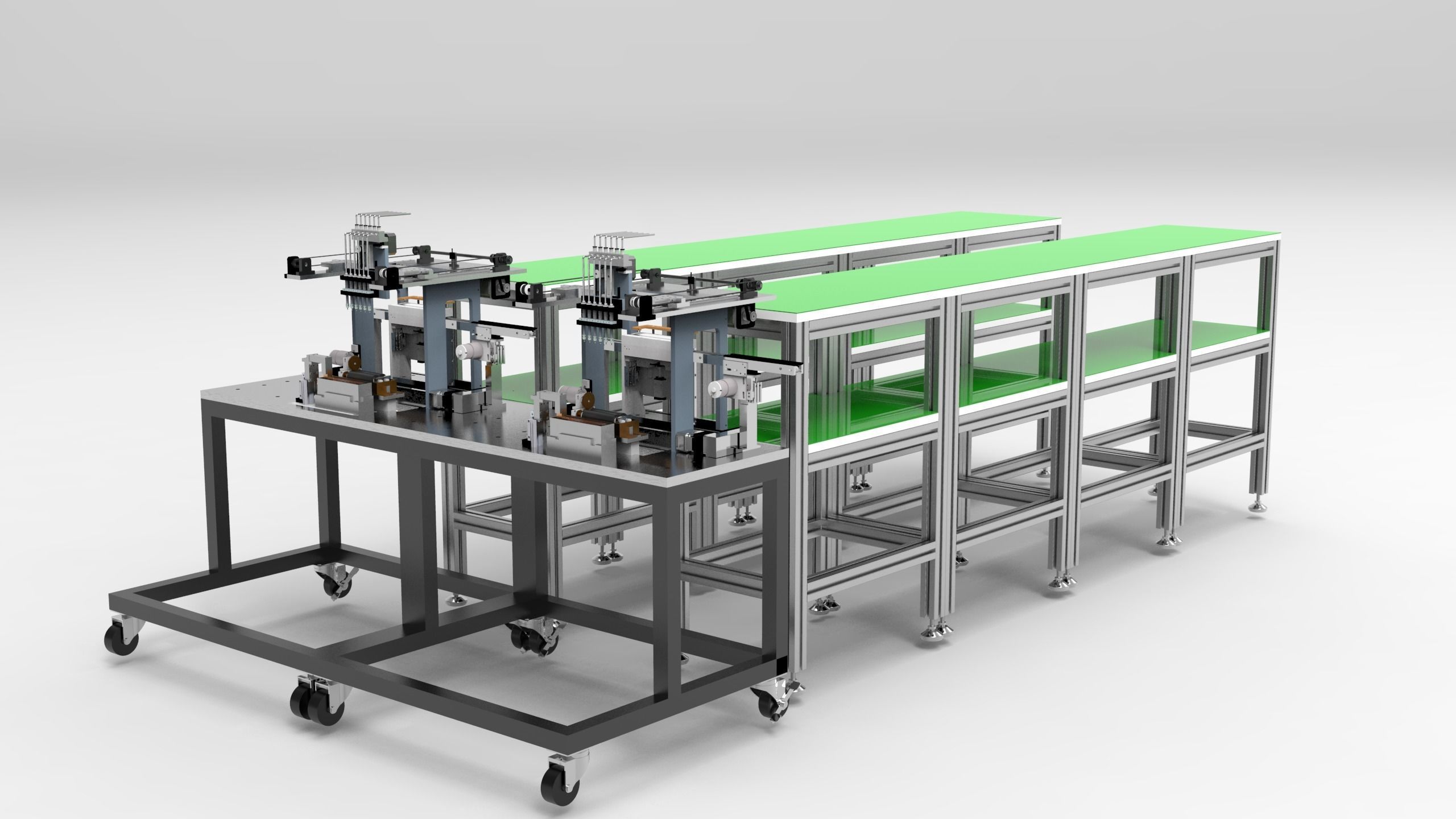 Multi-head dispensing machine 3D model | CGTrader