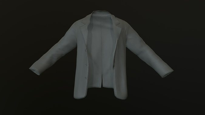 3D model jacket 11 VR / AR / low-poly | CGTrader