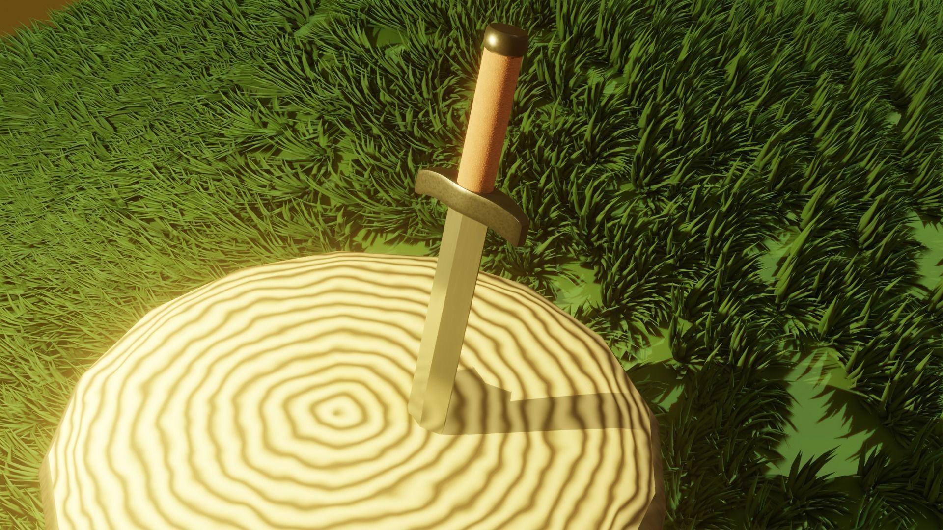 3D model Simple Fantasy Dagger VR / AR / low-poly | CGTrader