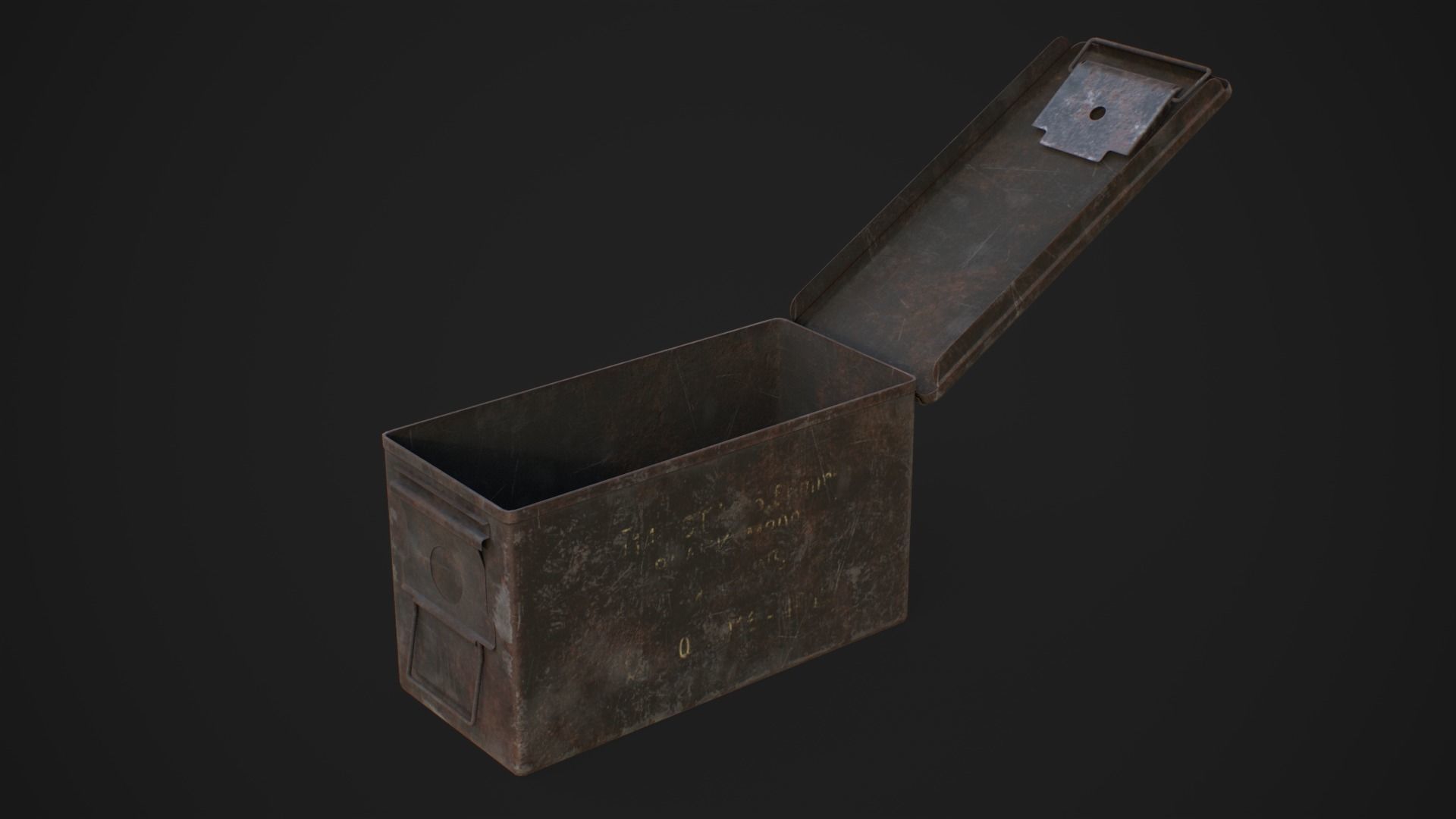 3D model Ammo box 5A VR / AR / low-poly | CGTrader