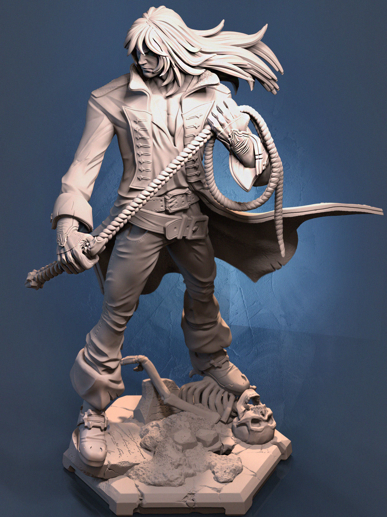 Richter Belmont Fanart 3D model 3D printable | CGTrader