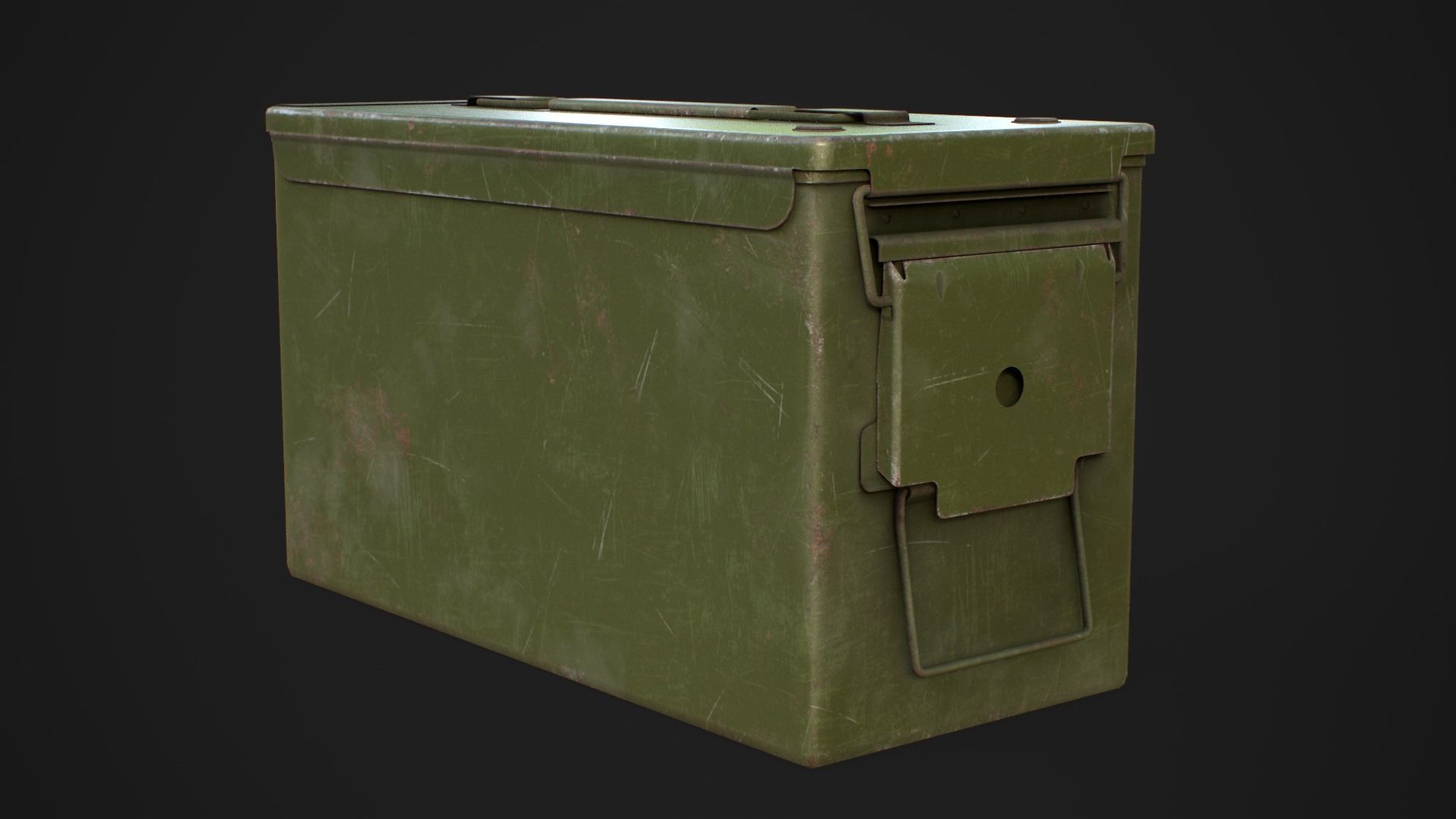 3D model Ammo box 2D VR / AR / low-poly | CGTrader